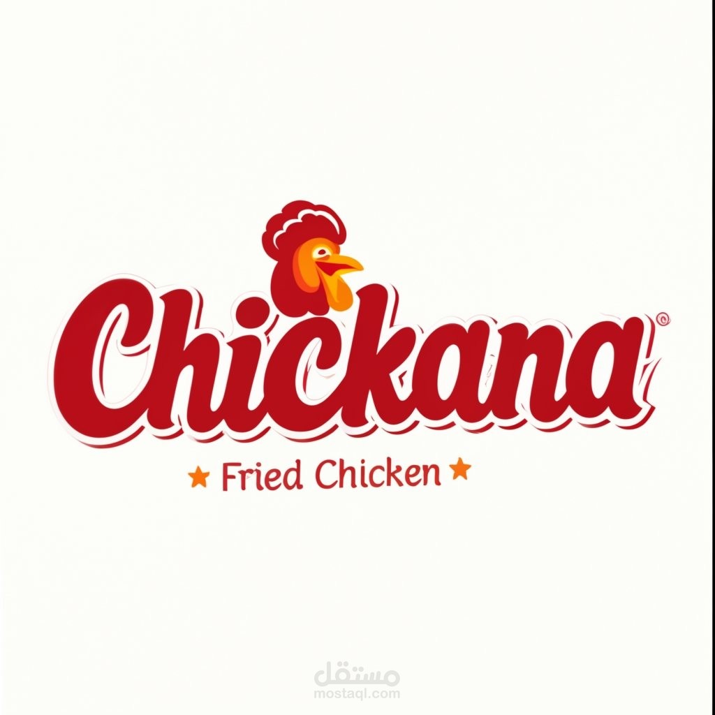 Chickana logo for fried chicken resturant | مستقل