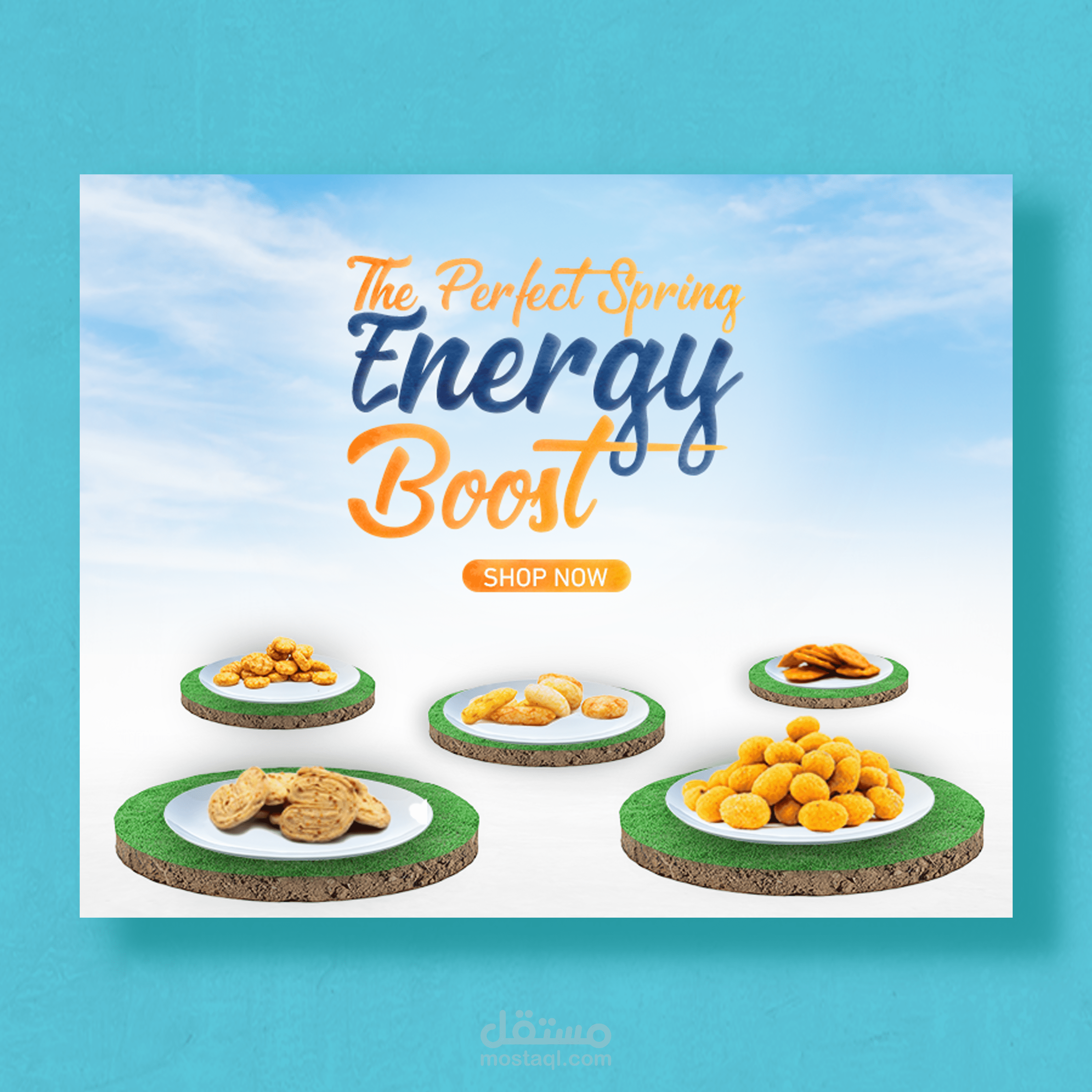 Social Media & Banner Web Designs | Nuts & Snacks | مستقل