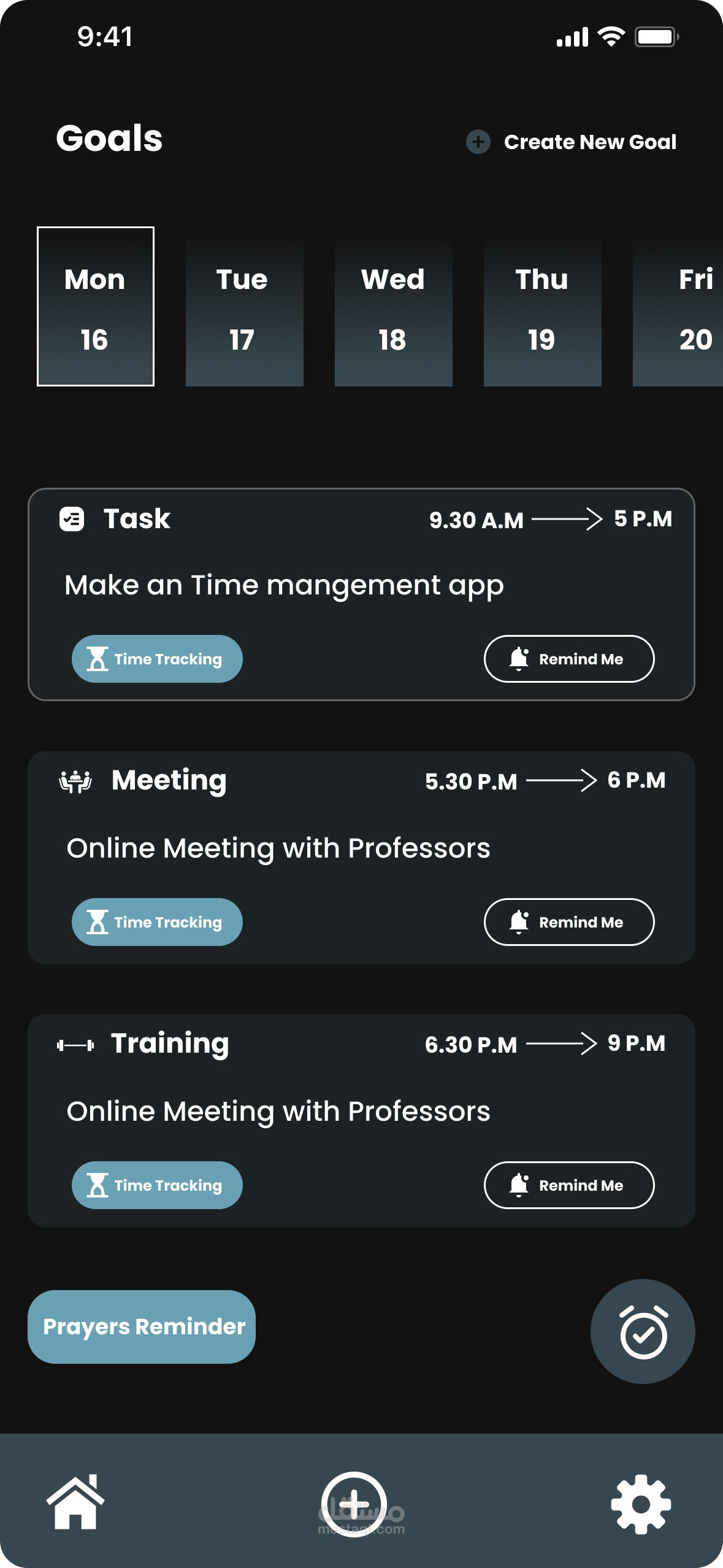 Time Mangement app | مستقل