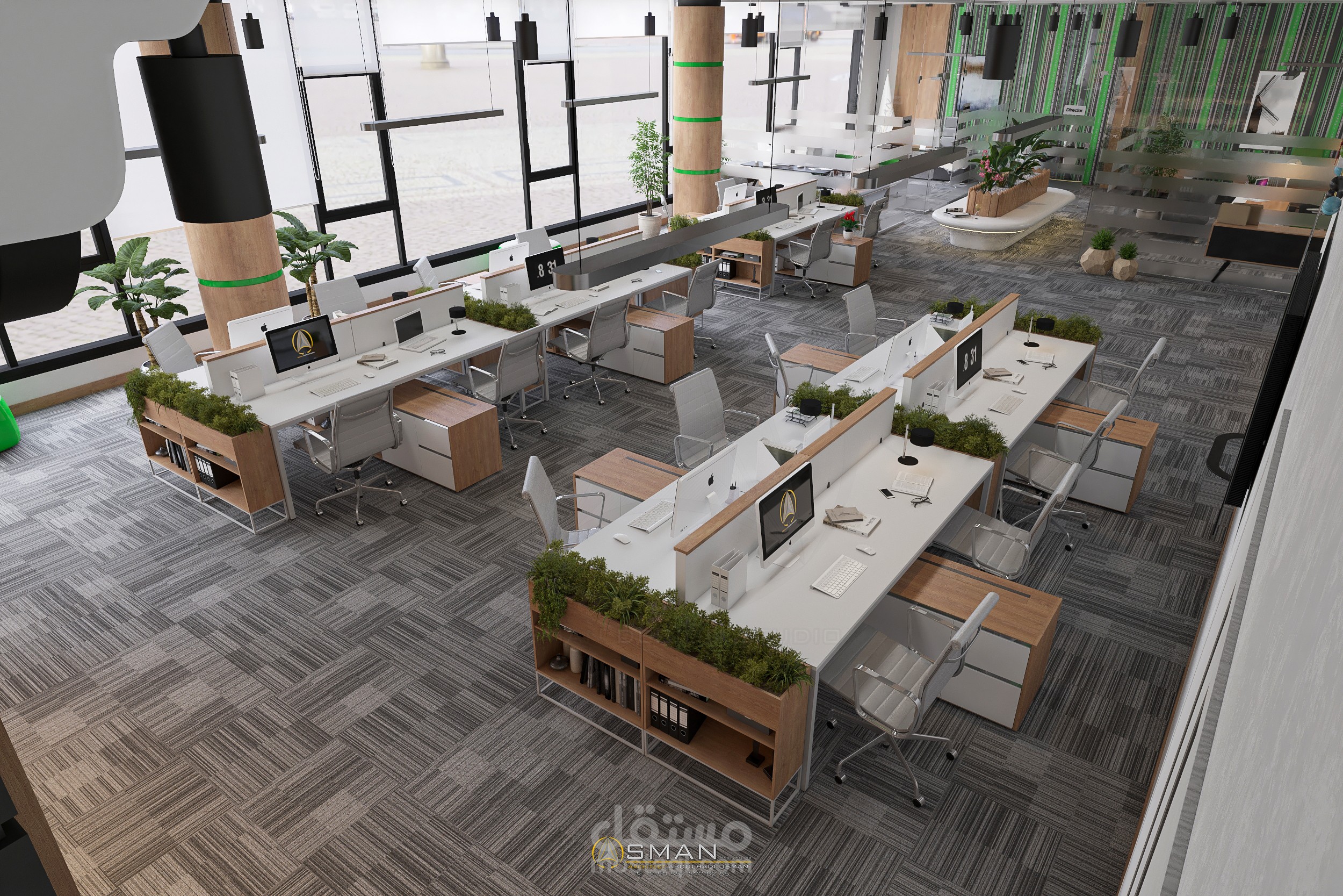 OPEN SPACE OFFICE DESIGN | مستقل