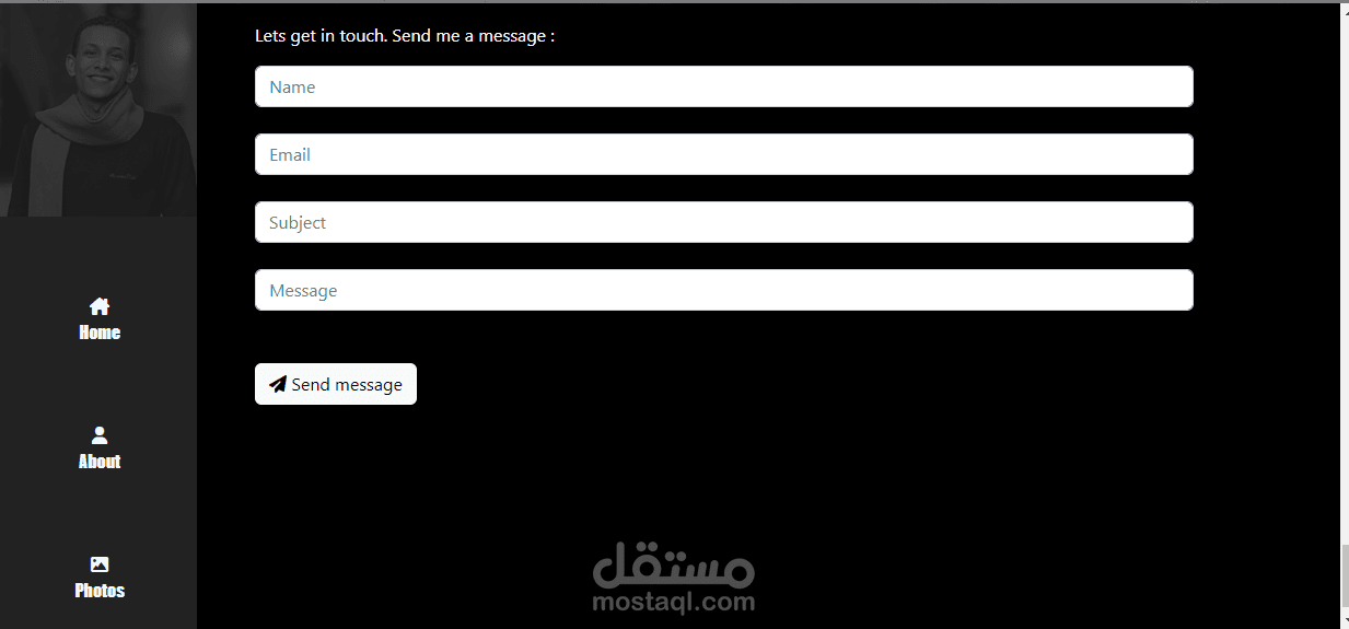 Cv Buy Html And Css And Bootstraps مستقل