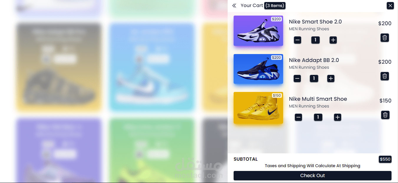 Modern Nike Store ECommerce | مستقل