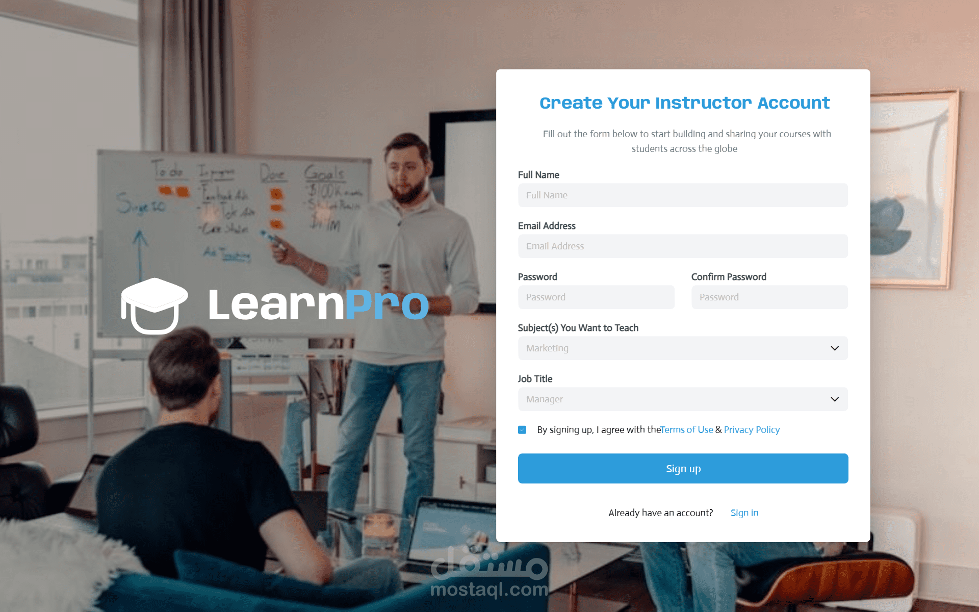 learnPro | مستقل