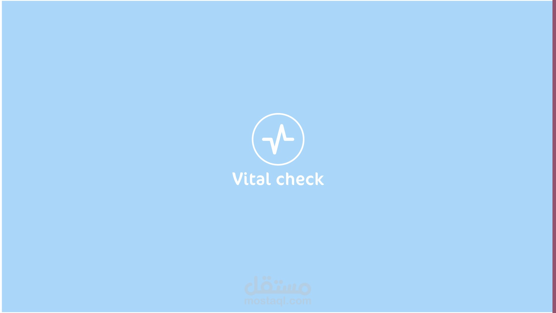تصاميم شعار vital check متنوعة... | مستقل
