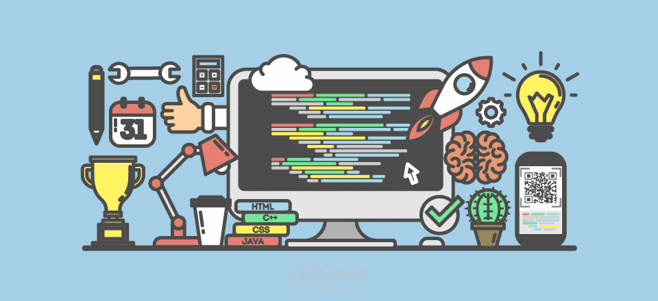 تصميم او برمجة موقع Html Css3 Javascript Php Mysql Laravel مستقل