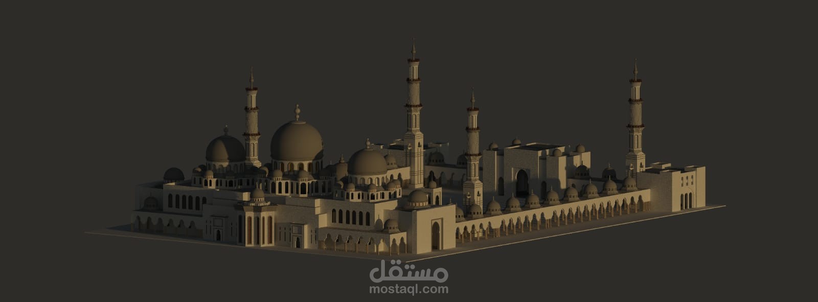بناء مسجد 3D | مستقل