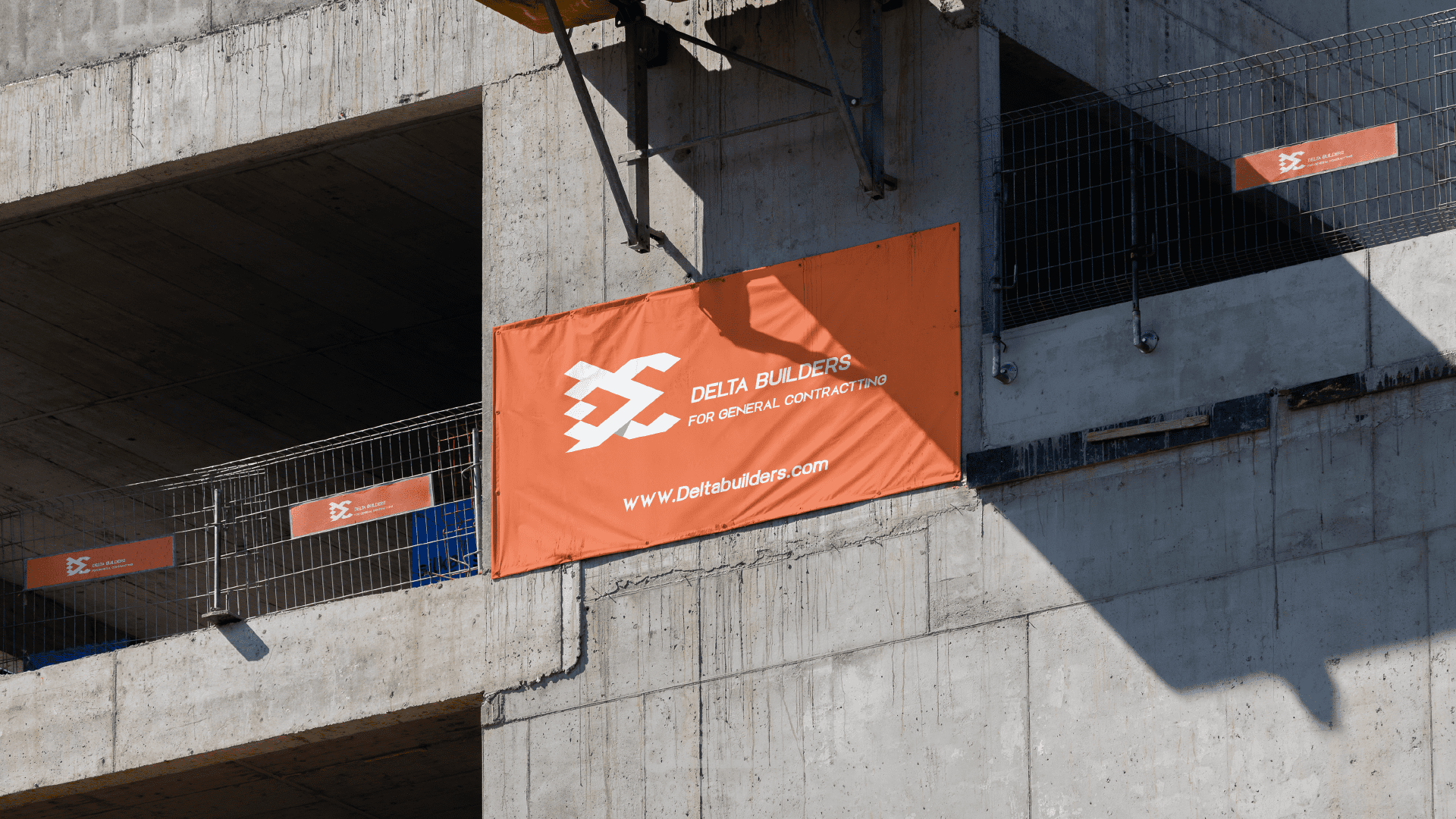 Delta builders - brand identity | مستقل