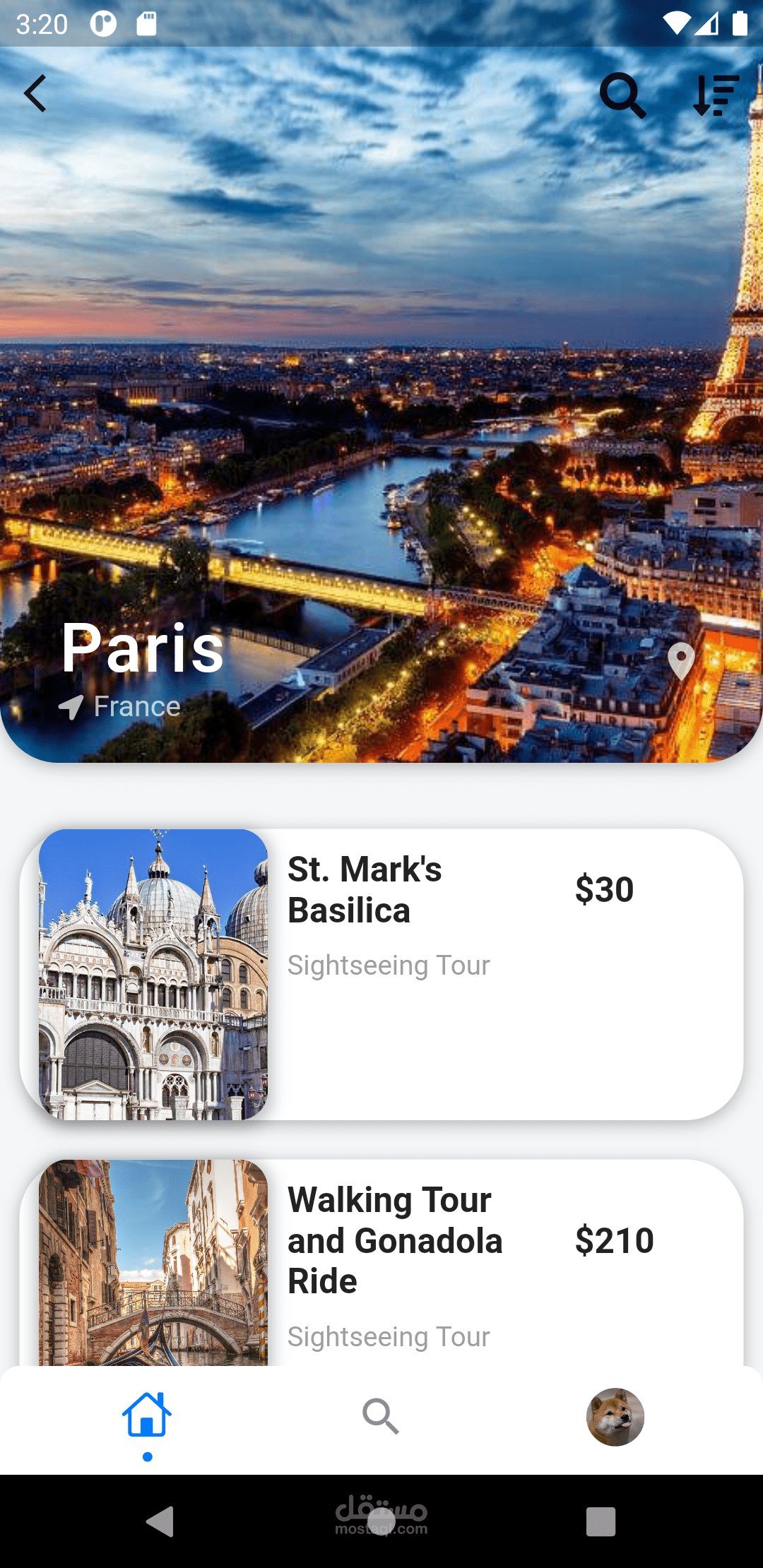Travel app | مستقل