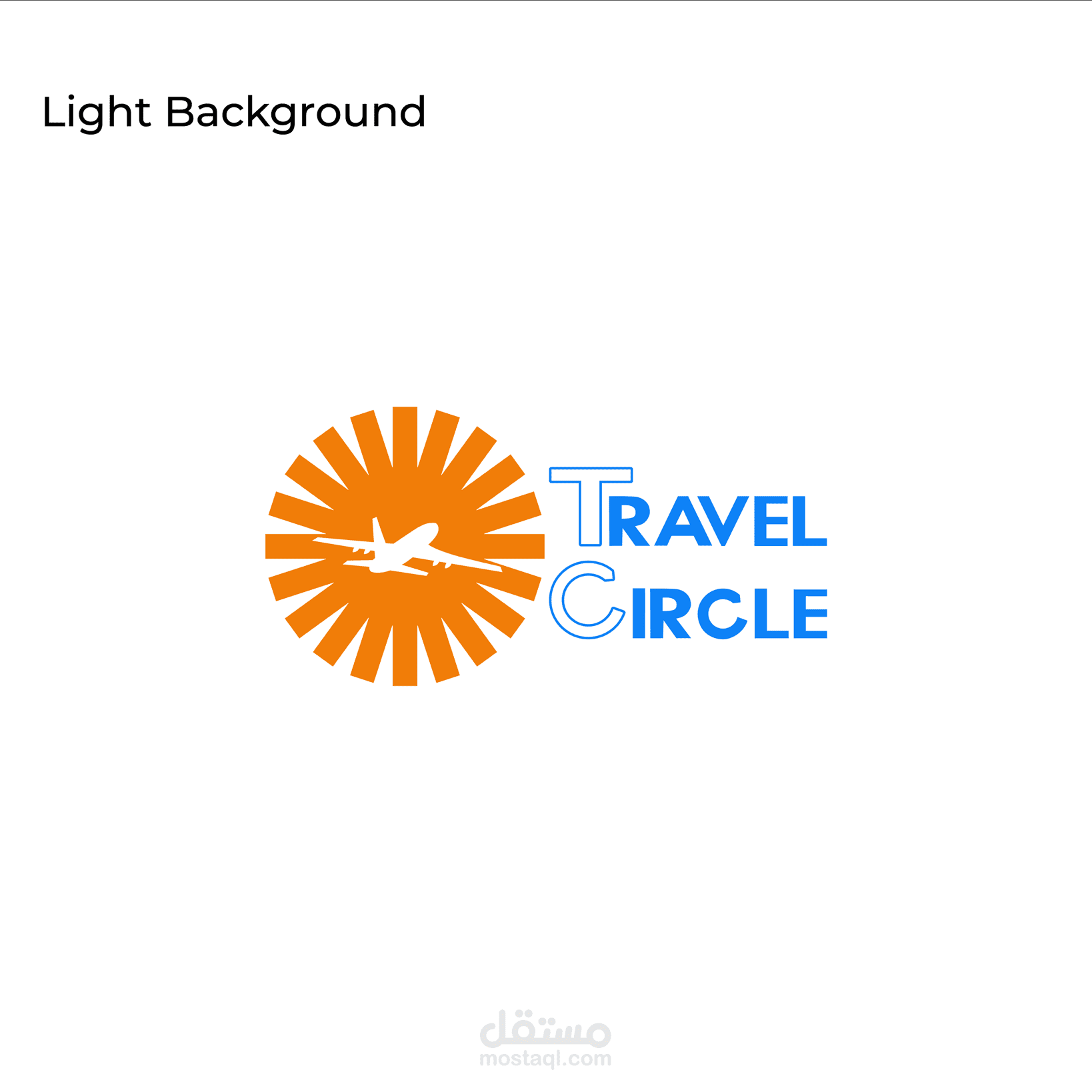 شعار شركة سياحة Travel Circle | مستقل