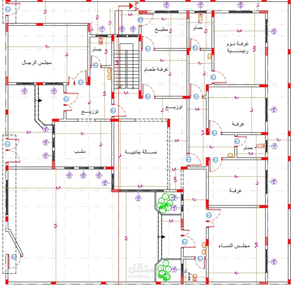 اعمال التصميم الانشائي بحسب متطلبات الأكواد العربية والعالمية | مستقل