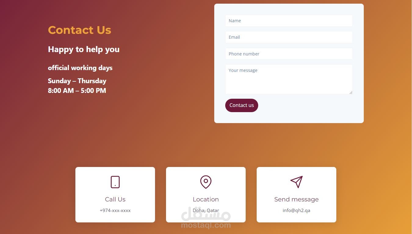 Hydrogen & Clean Energy: A Professional Single-Page Multilingual WordPress Website | مستقل