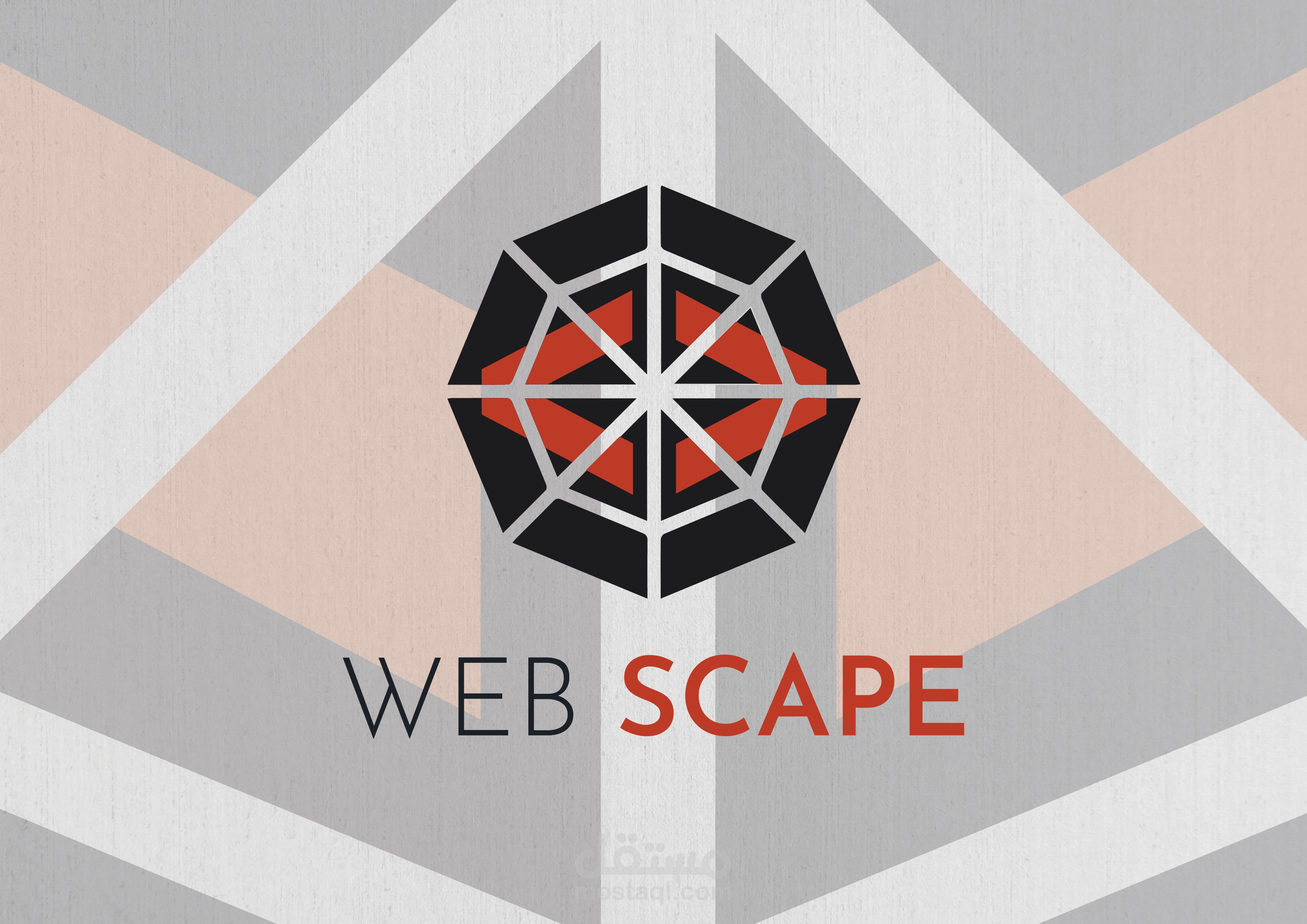 تصميم لوجو و هوية بصرية لشركة webscape المتخصصة فى تصميمات المواقع والبرامج | مستقل