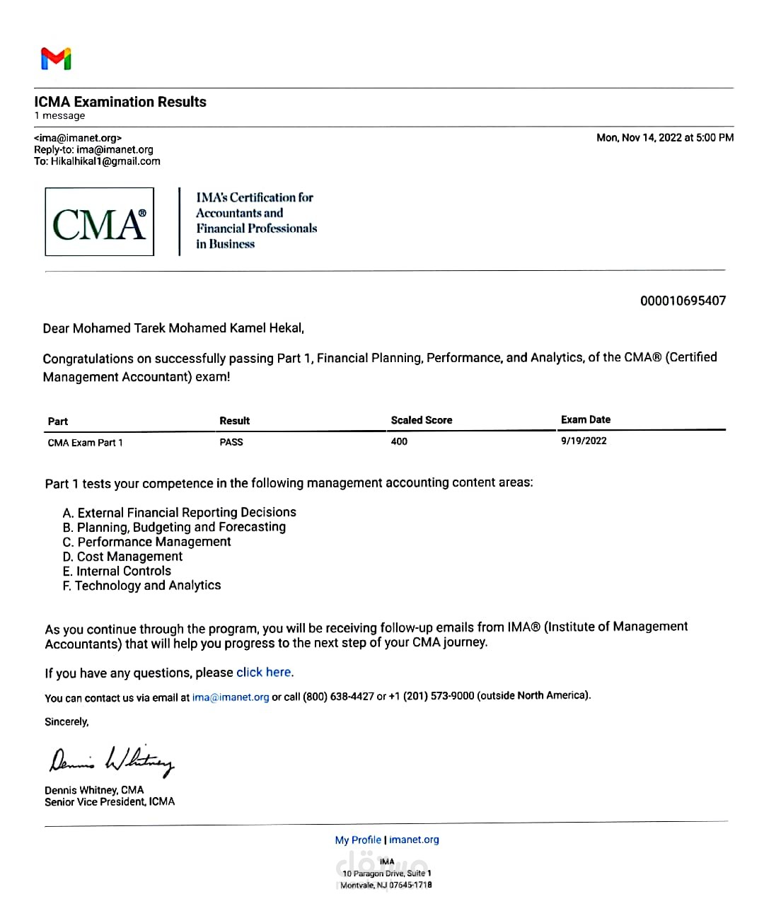 CMA Instructor | مستقل