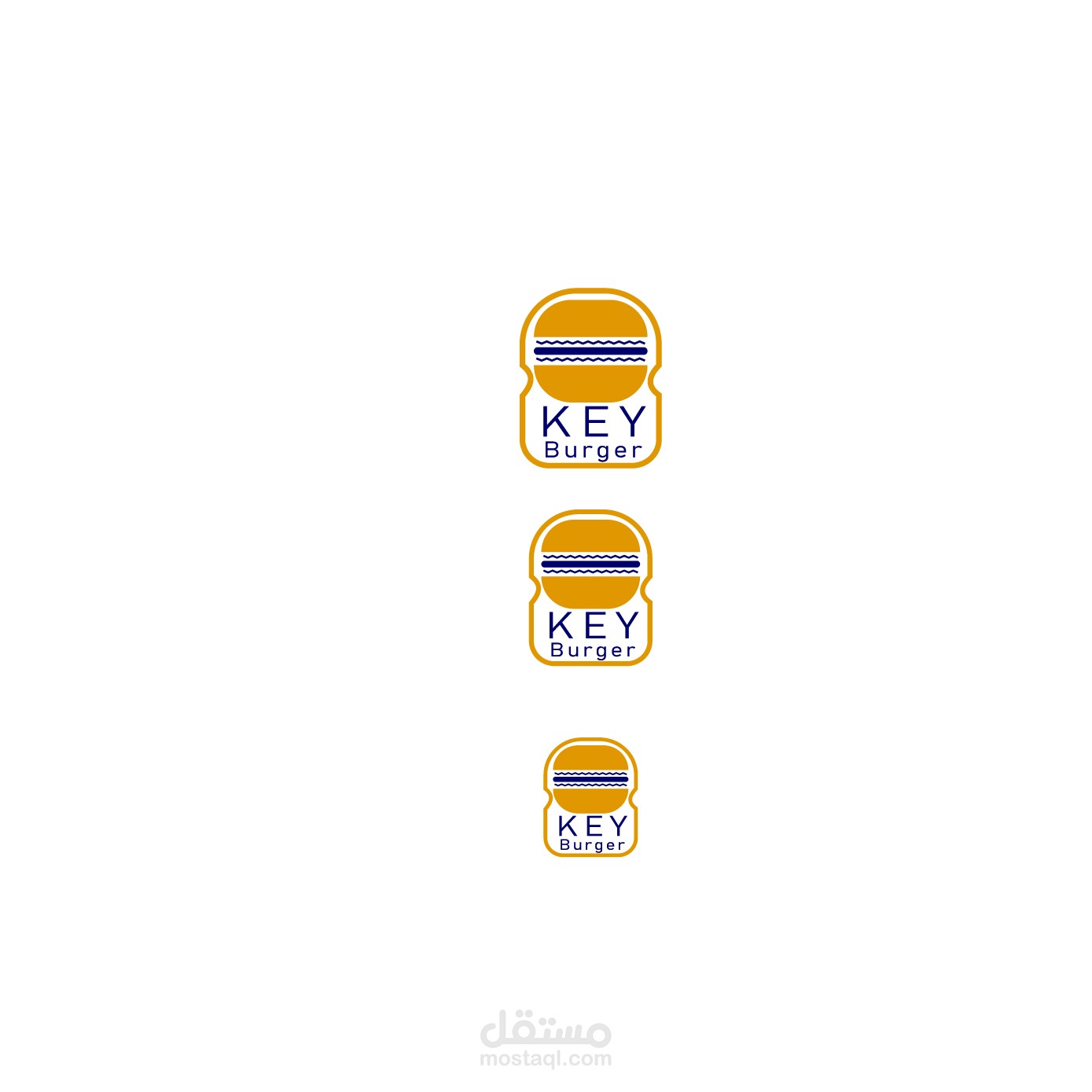 LOGO KEY BURGER | مستقل