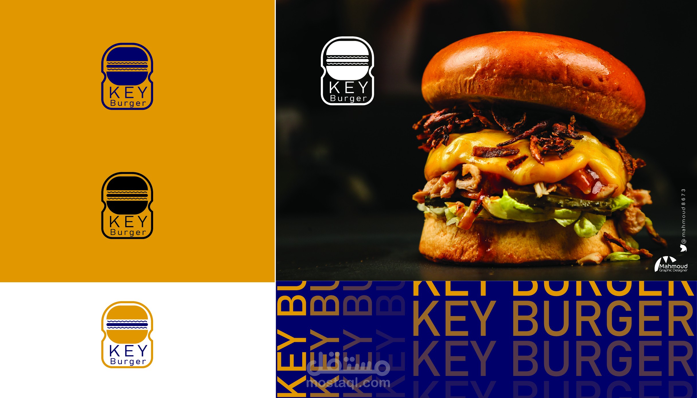LOGO KEY BURGER | مستقل