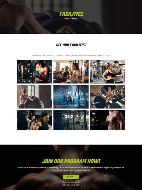 Fitx-Fitness-Gym-Template | مستقل