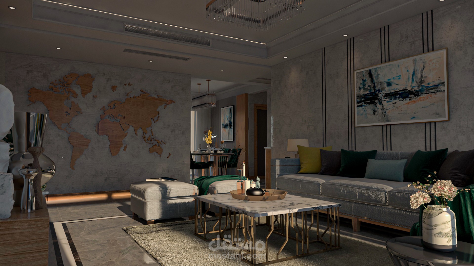 تصميم داخلي باستخدام تقنية ال 3D مهندس معماري , رسم مخططات , مساعدة في ...