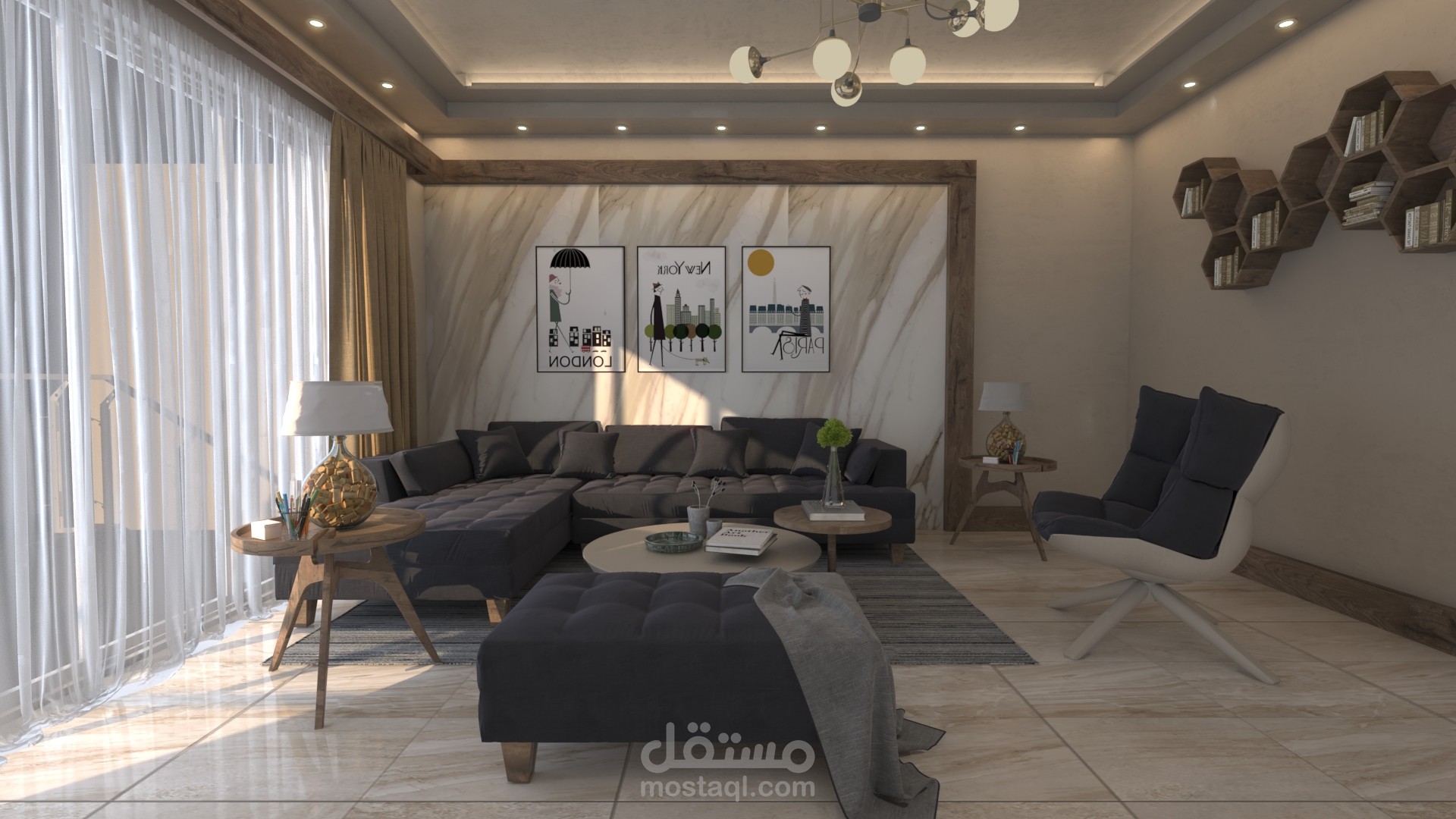 تصميم داخلي باستخدام تقنية ال 3D مهندس معماري , رسم مخططات , مساعدة في ...