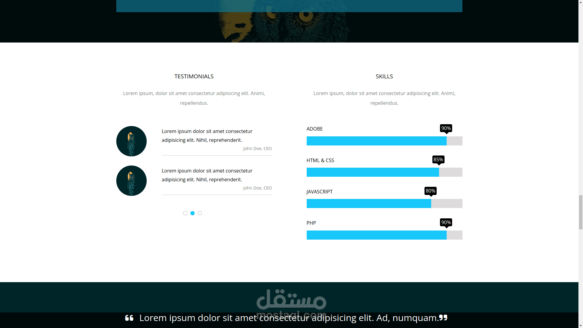 Kasper template | مستقل