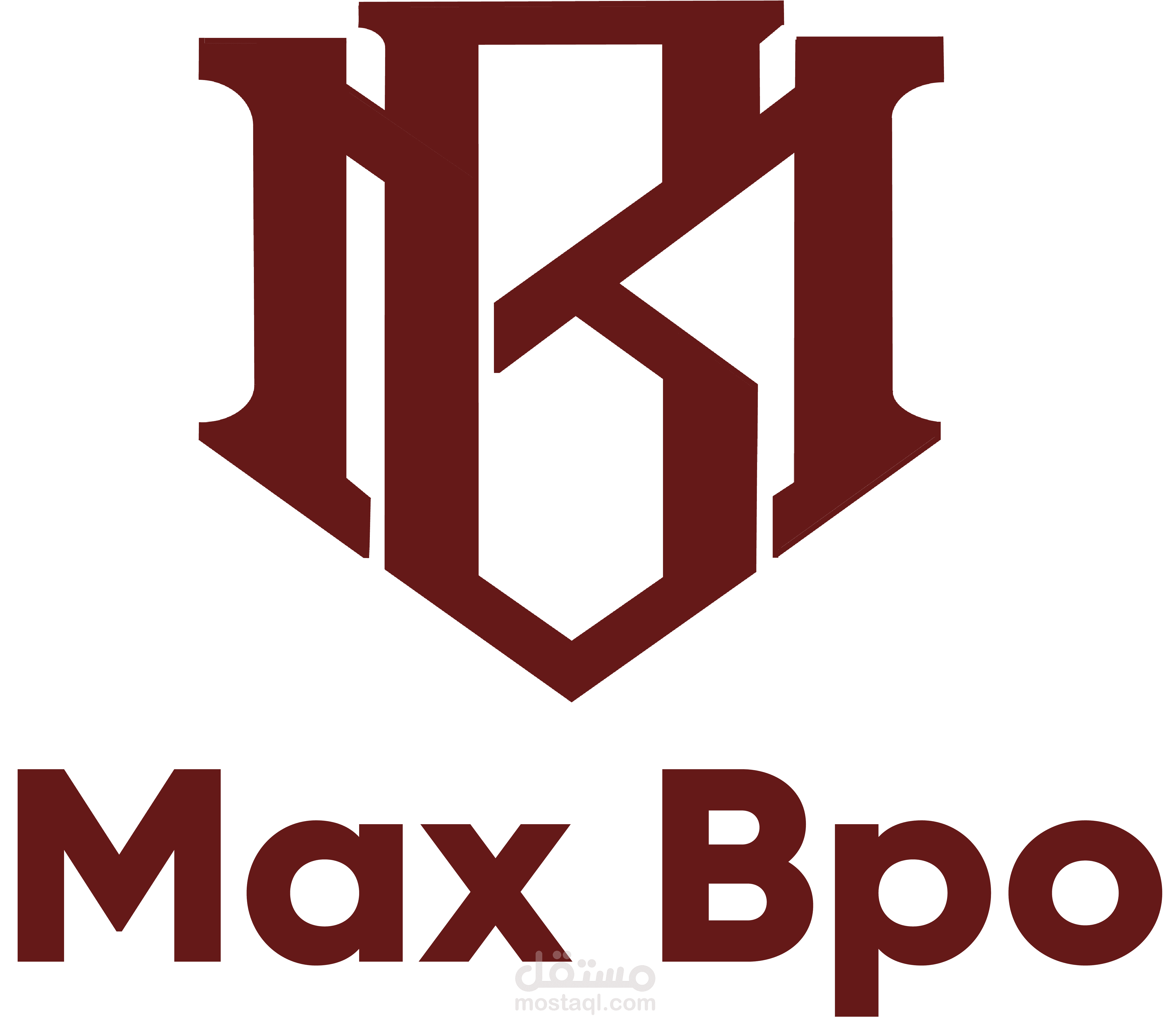 تصميم لوجو للشركه العالميه Max Bpo | مستقل