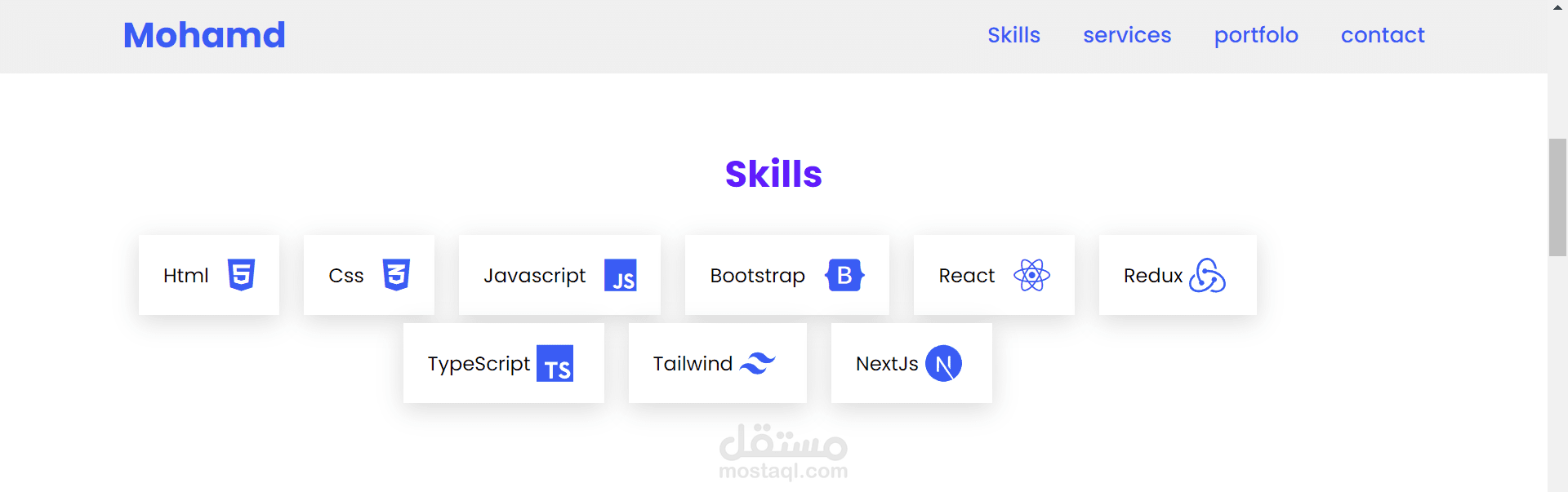portfolo | مستقل
