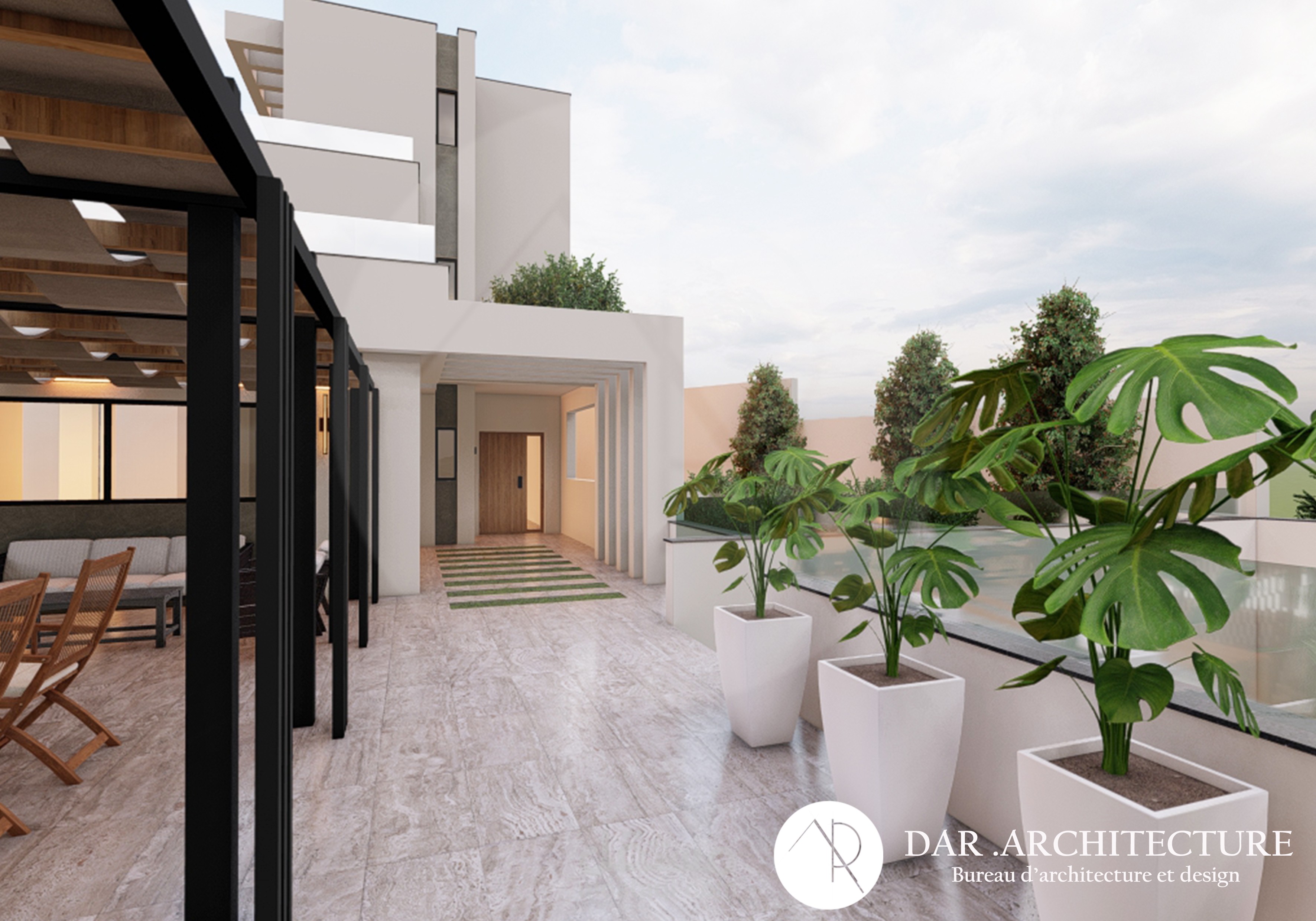 villa IM من تصميم المهندس المعماري ريان العايدي dar architecture | مستقل