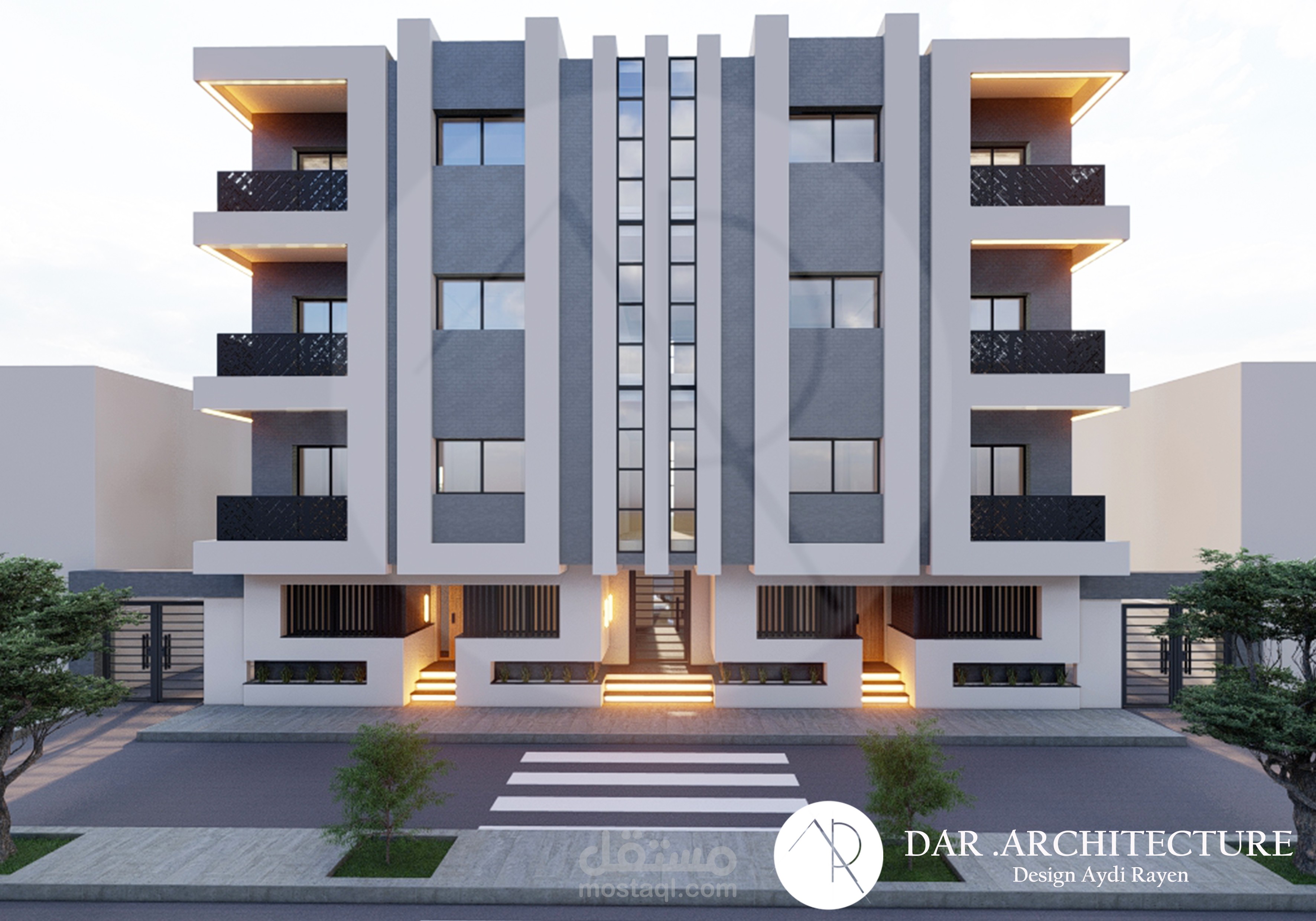 ASHI residence من تصميم المهندس المعماري ريان العايدي dar architecture ...