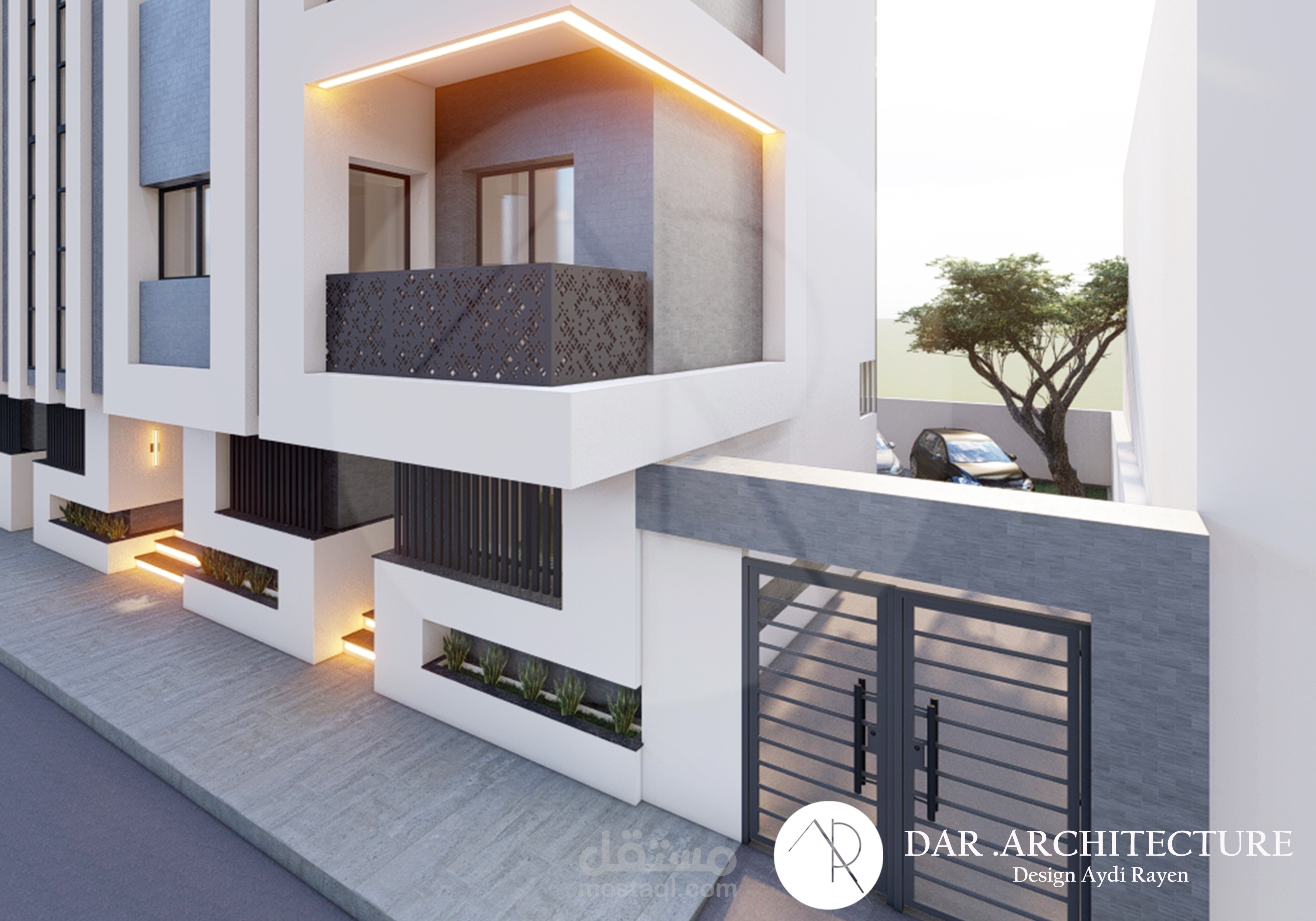 ASHI residence من تصميم المهندس المعماري ريان العايدي dar architecture ...