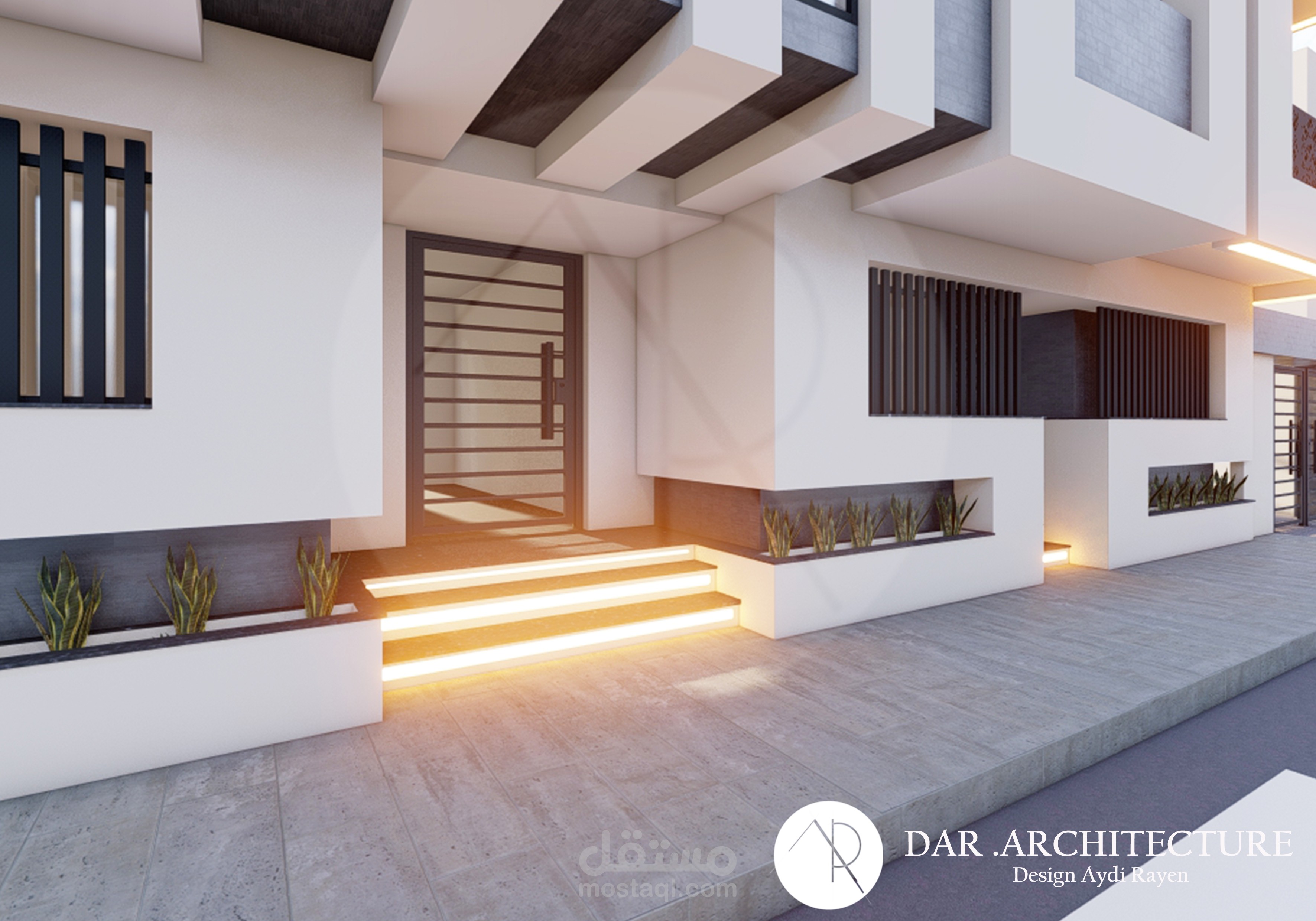 ASHI residence من تصميم المهندس المعماري ريان العايدي dar architecture ...