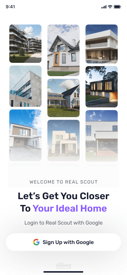 Mobile Application | React Native Real Estate App | مستقل