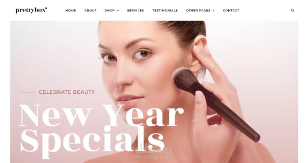 تصميم موقع prettybox | مستقل