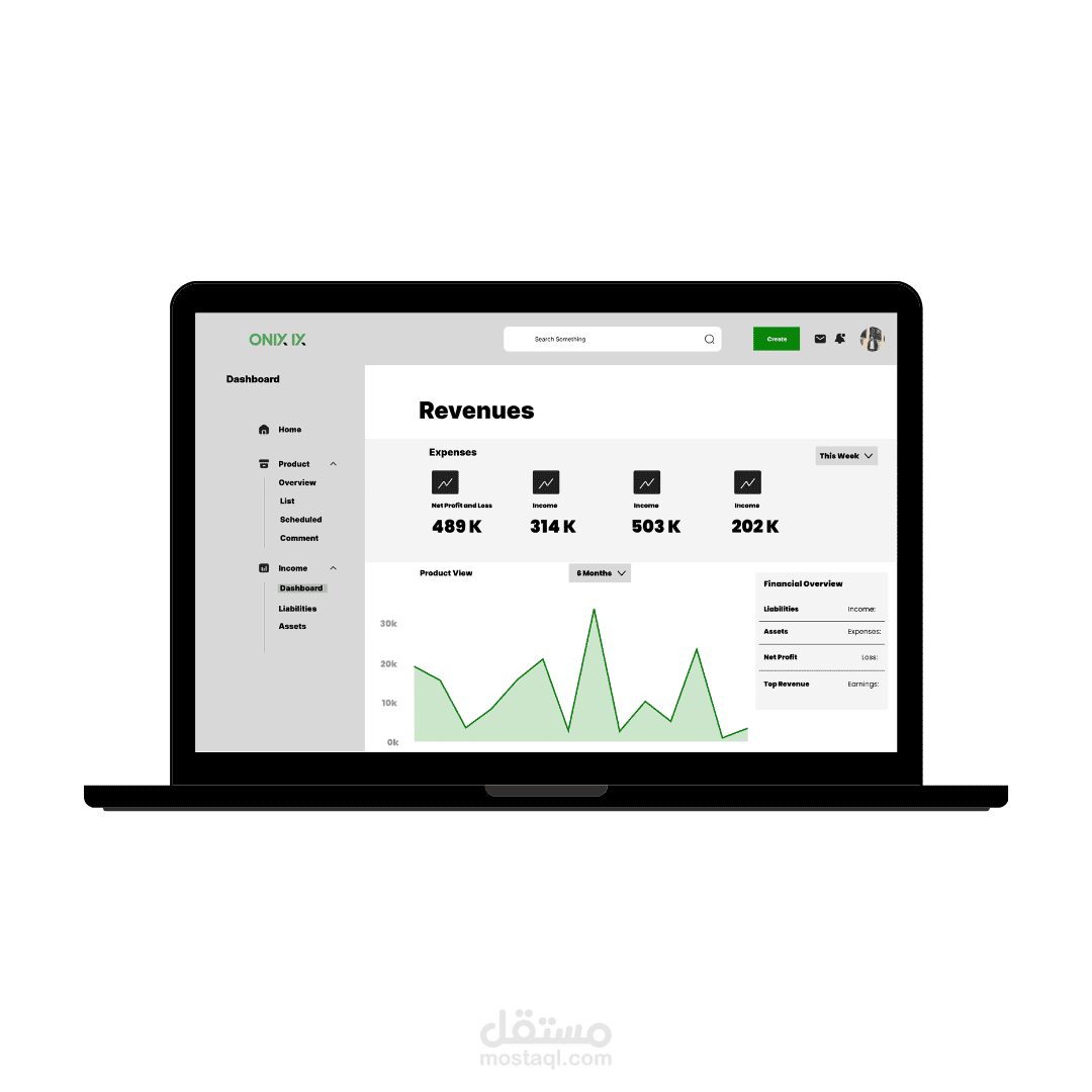 ONIX IX (ERP System) Responsive Design | مستقل