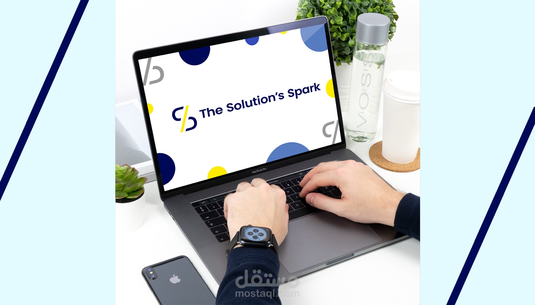 تصميم هوية بصرية لصالح SOLSPARK | مستقل