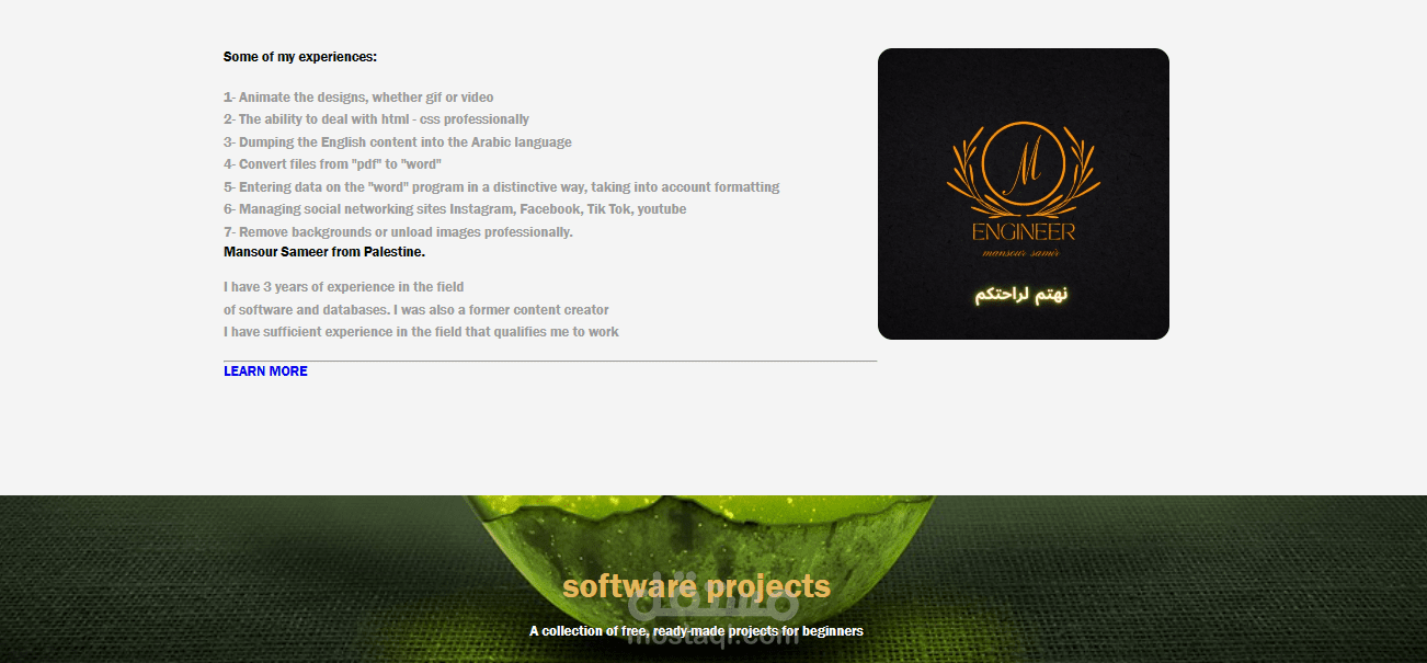 Website design | مستقل