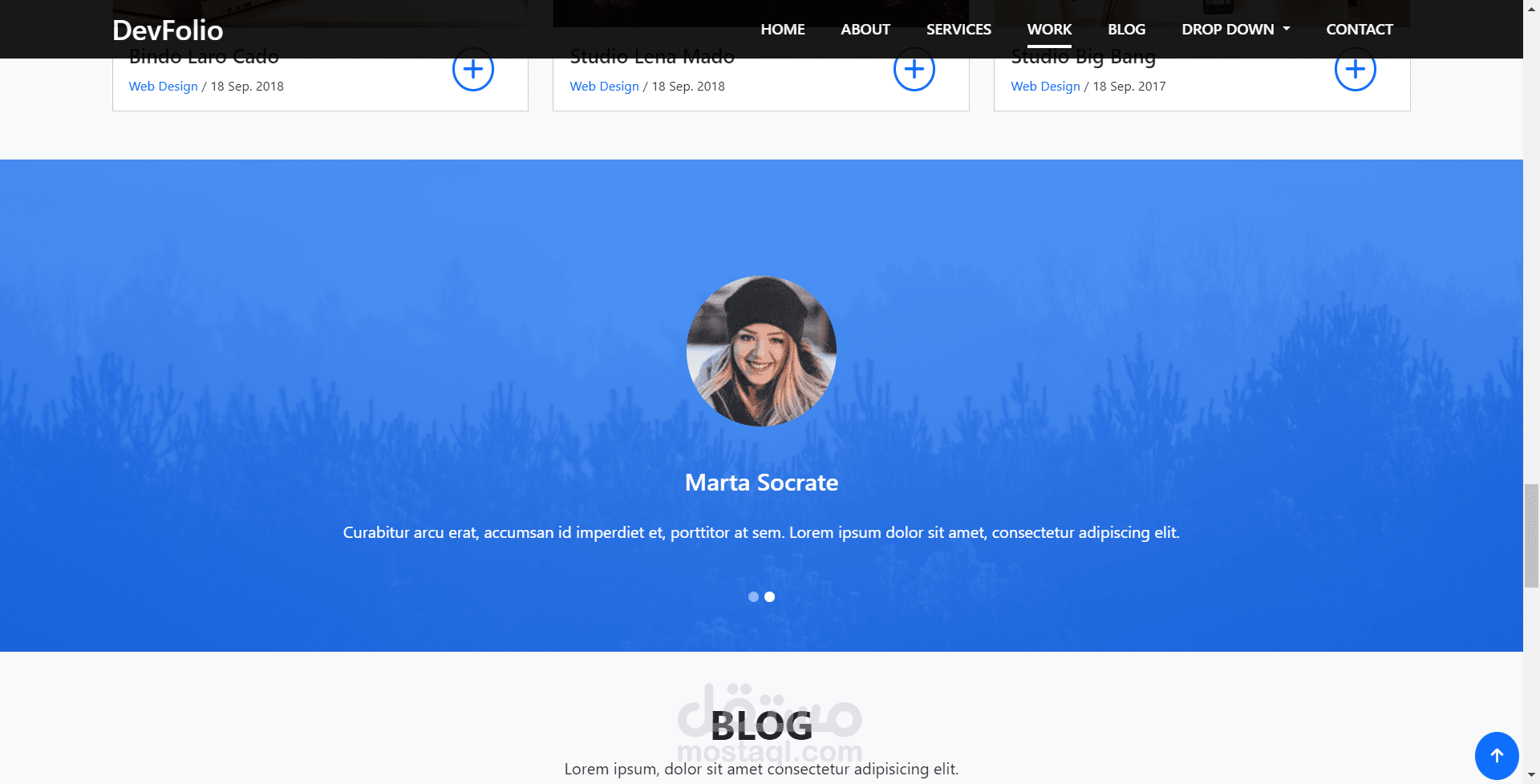 Devfolio | مستقل