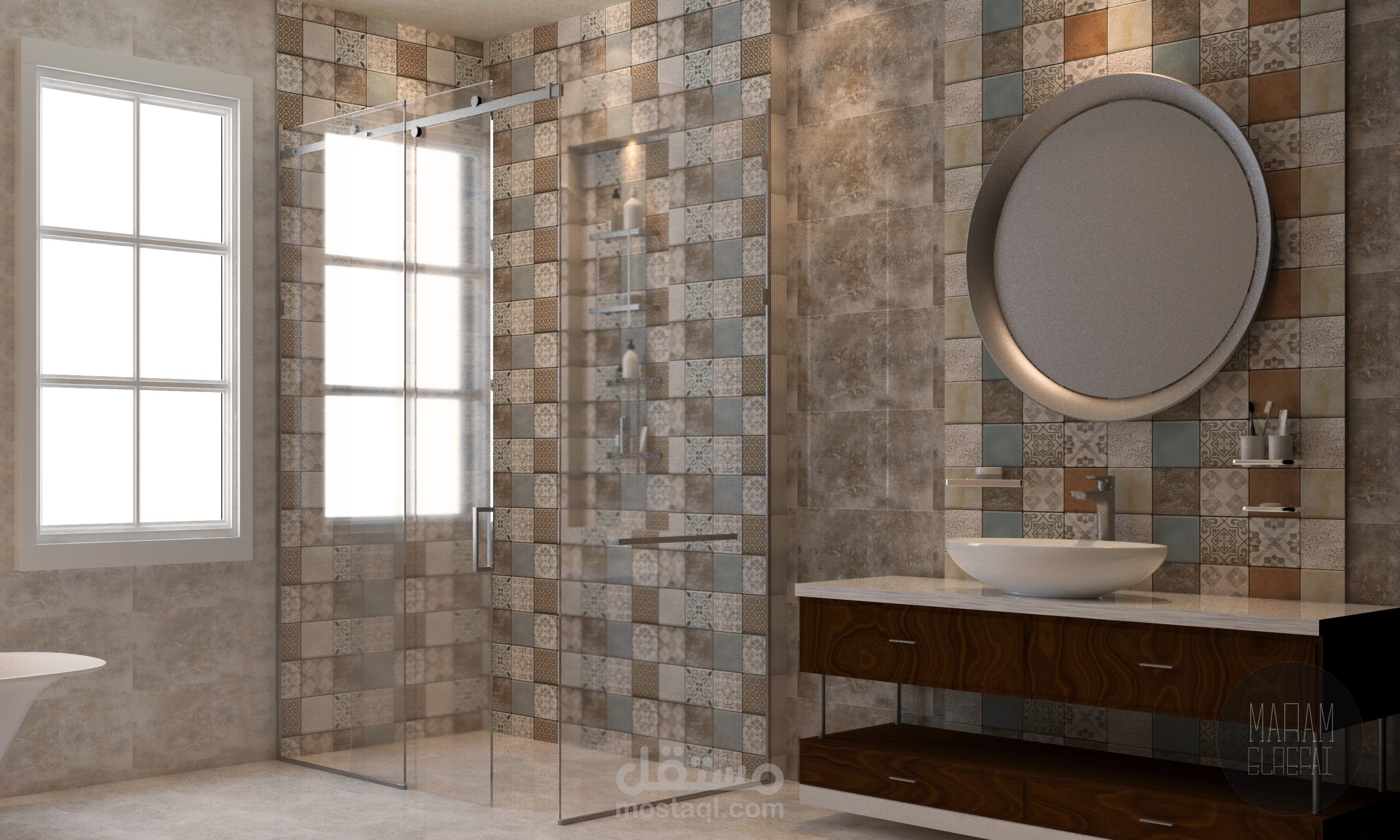 bathroom project | مستقل