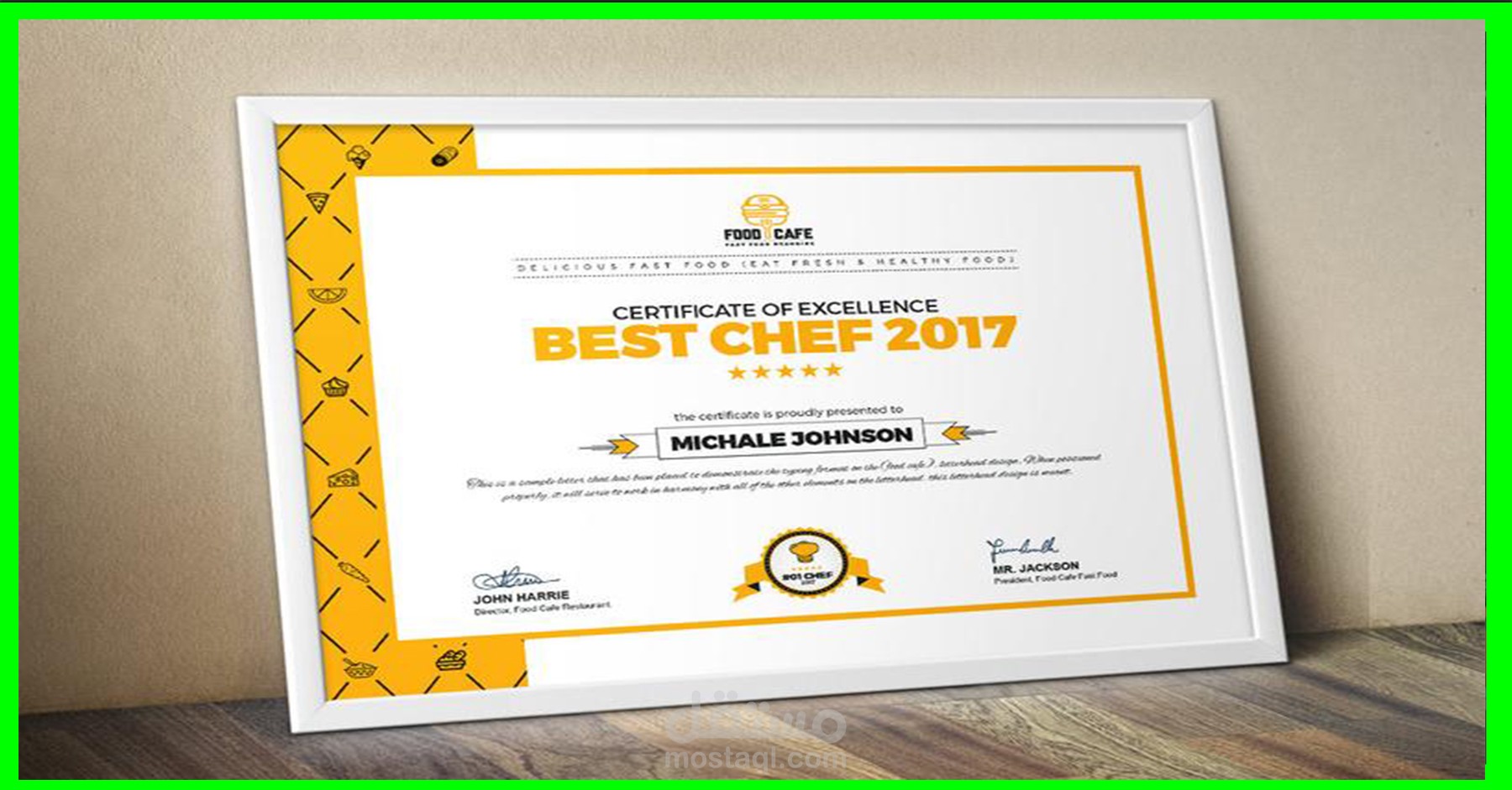 I Will Design Amazing Formal Fast , Custom Certificate Using Photoshop ...