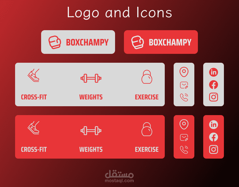 BOXCHAMPY | Gym System Website | مستقل