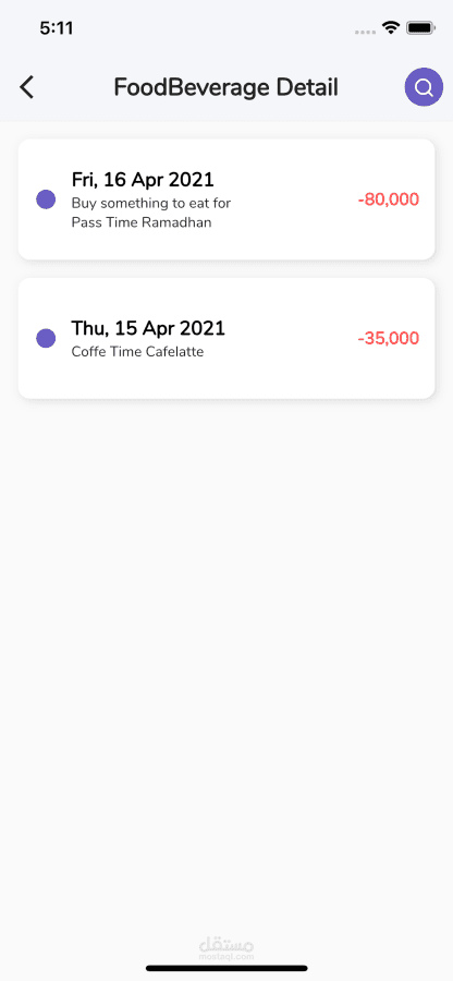 Personal Finance Full Flutter App, with API & Admin Panel Backend | مستقل Personal Finance Full Flutter App, with API & Admin Panel Backend | مستقل