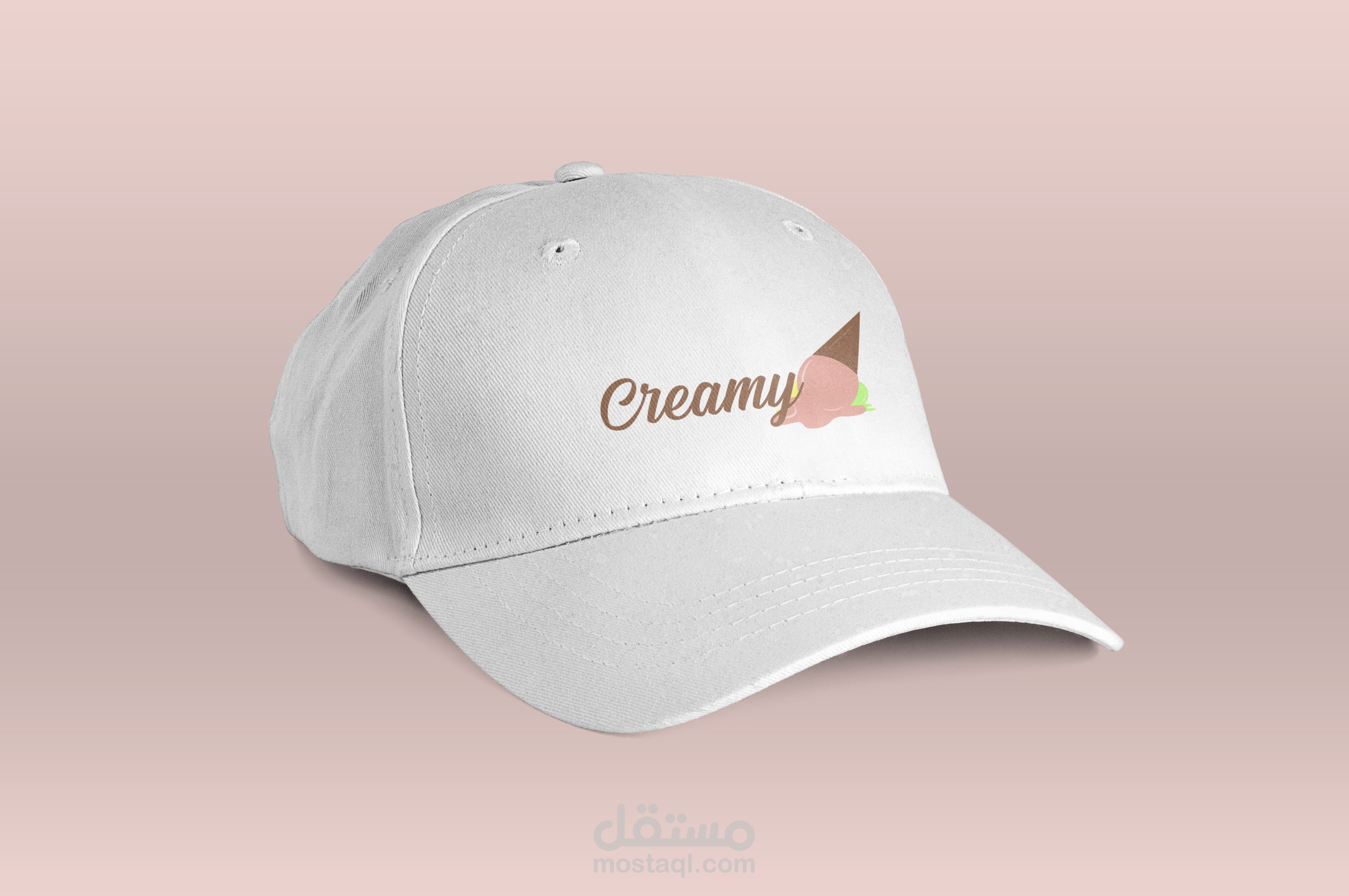 تصميم هوية بصرية كاملة Full Identity Brand لمشروع مثلجات وحلويات Ice