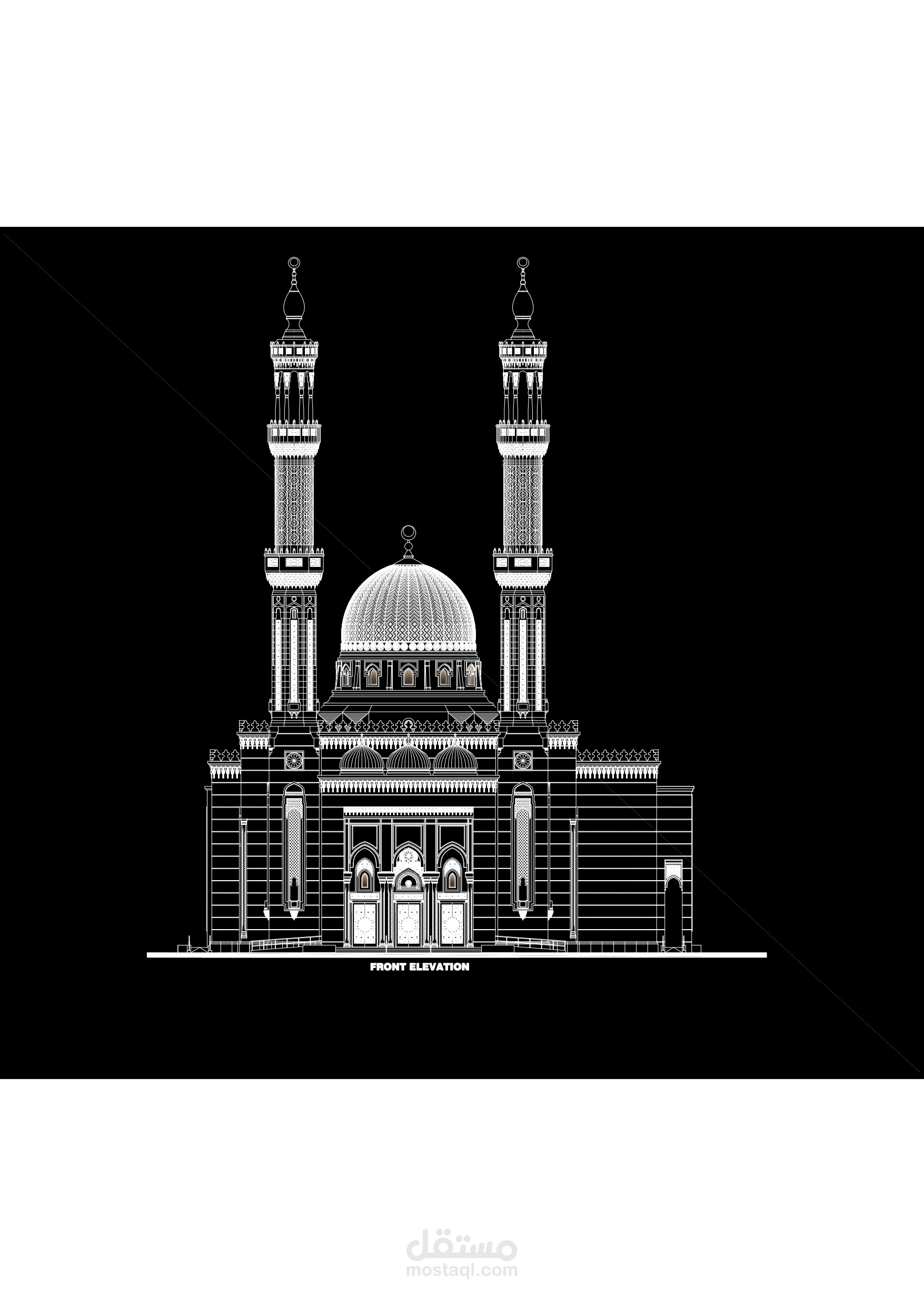 ELECTRICAL DESIGN FOR MOSQUE | مستقل