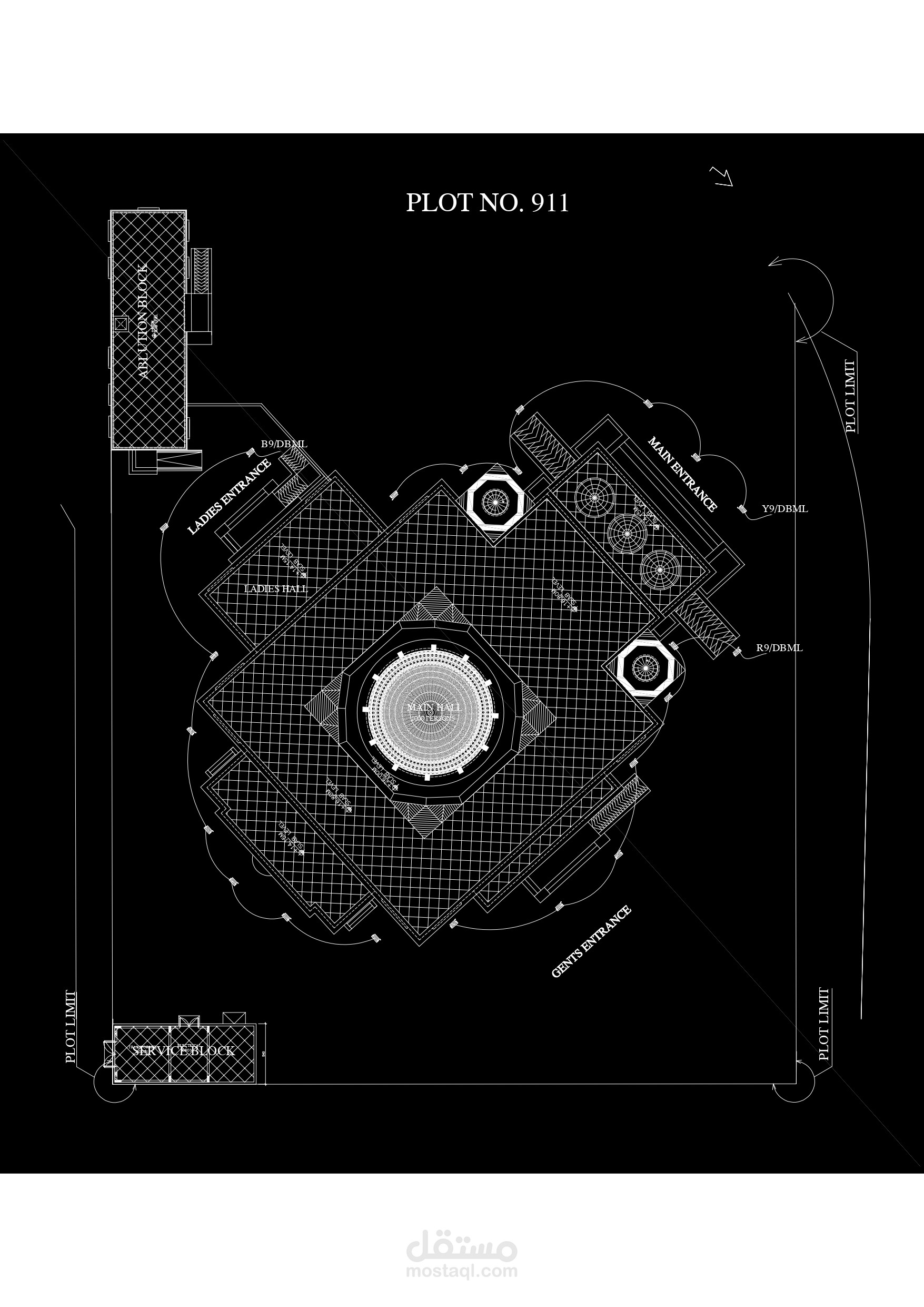 ELECTRICAL DESIGN FOR MOSQUE | مستقل
