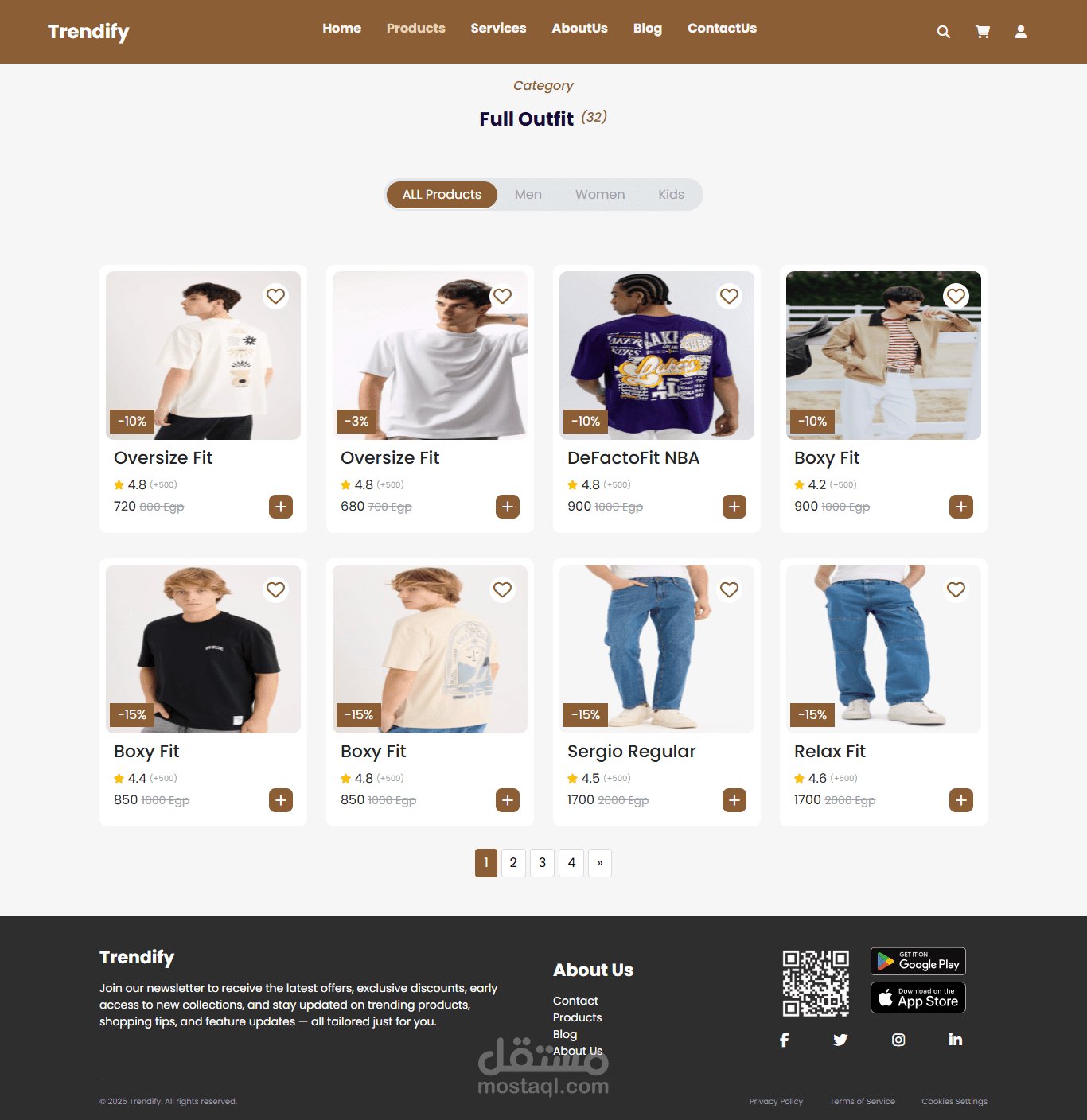 Trendify (E-Commerce) | مستقل