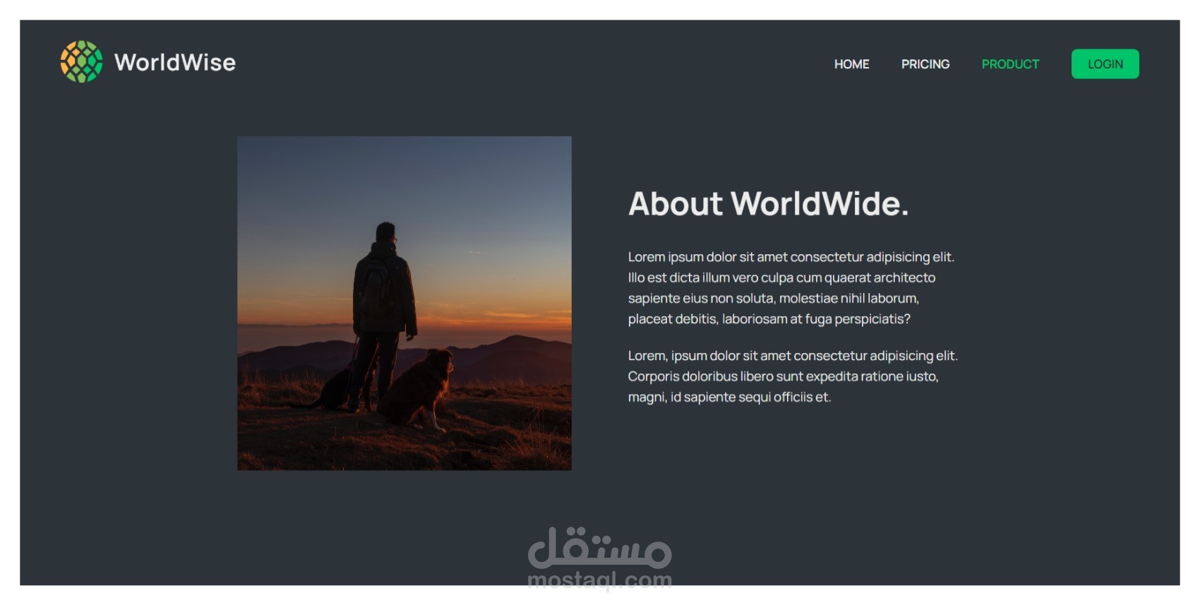 WorldWise React Tracking App | مستقل