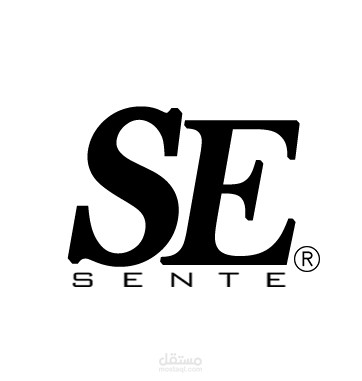 SENTE brand logo design | مستقل