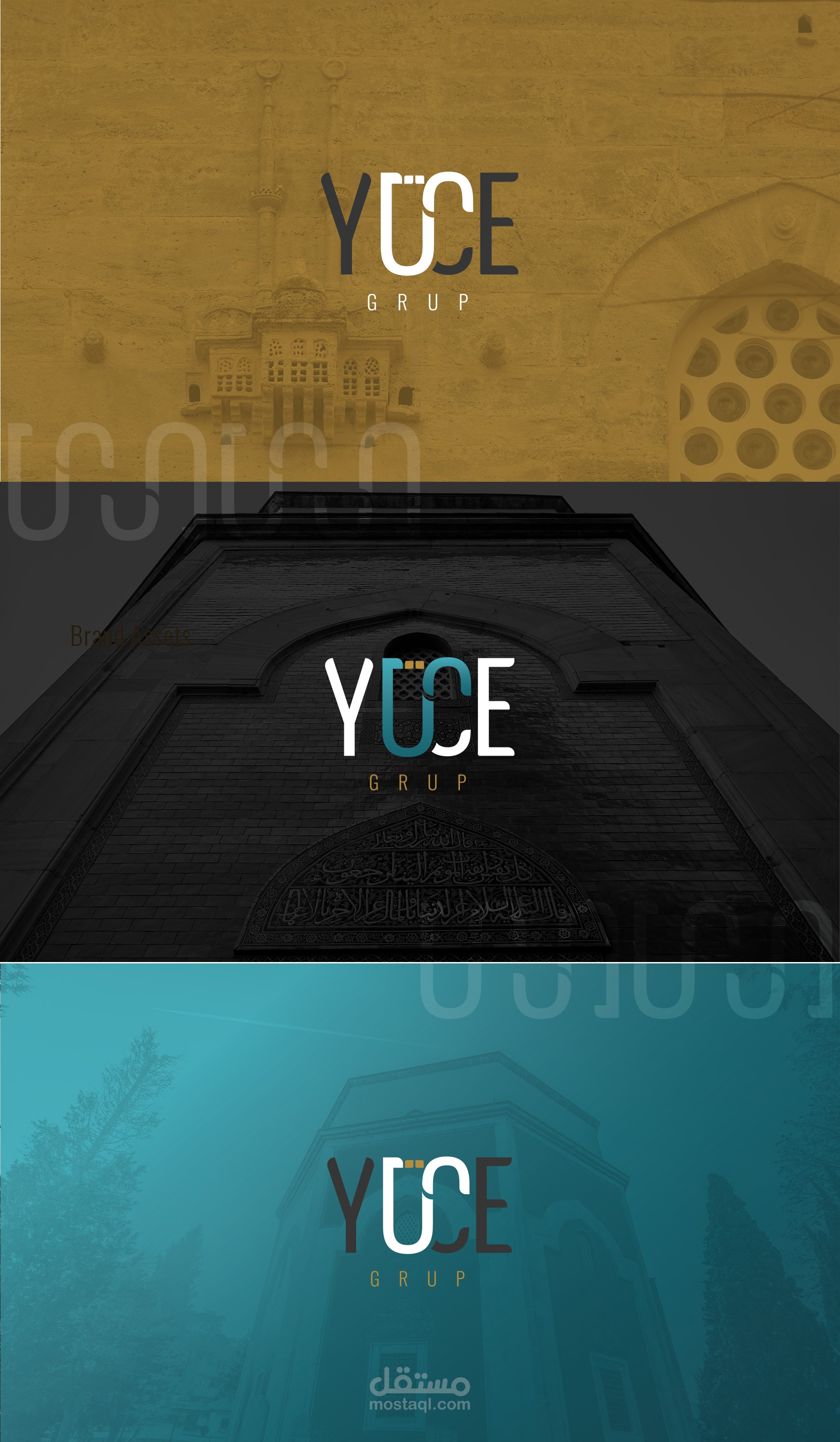 YUCE Grup - الشعار والهوية البصرية | مستقل