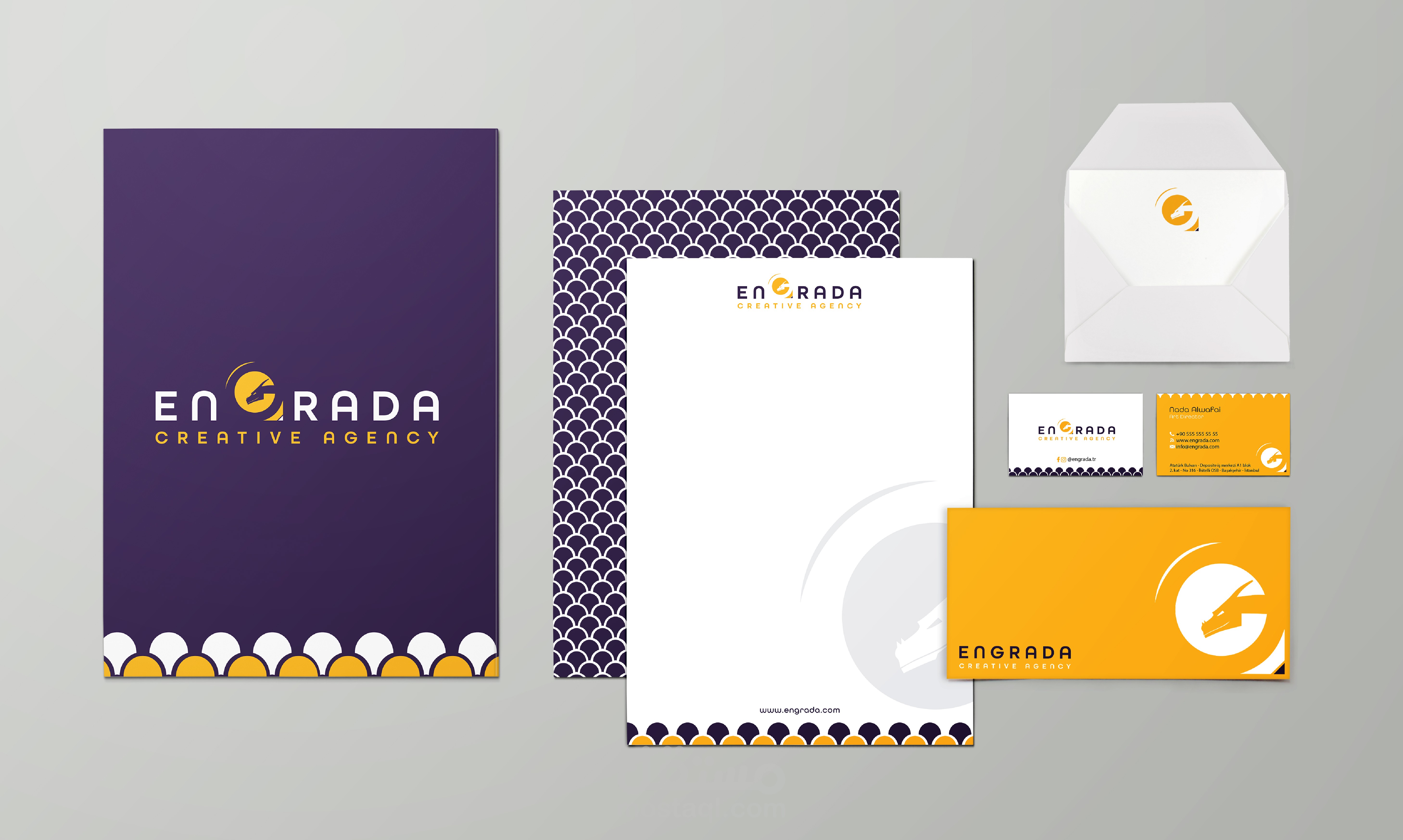 ENGRADA Creative Agency Branding | مستقل