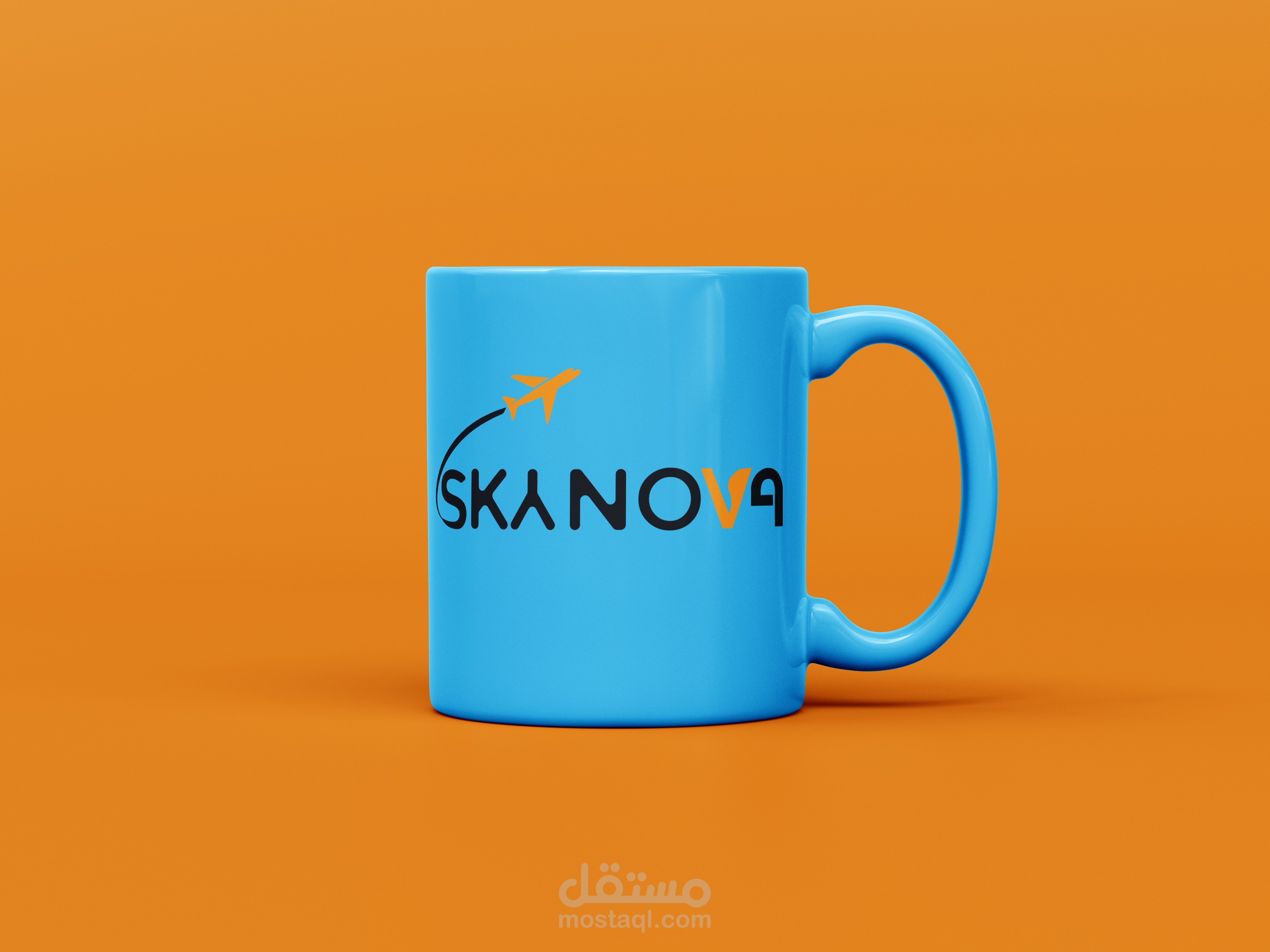 هوية بصرية لشركة طيران | مستقل