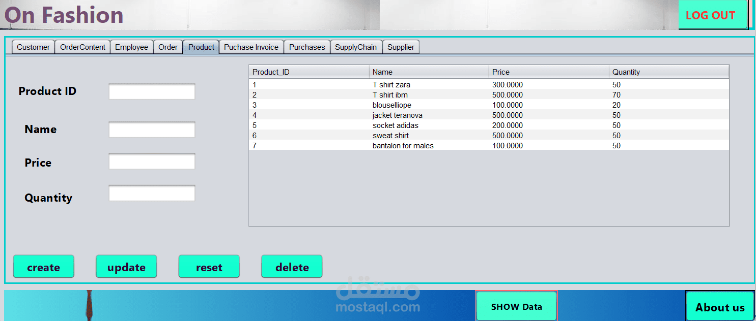 Clothing Store management software | مستقل