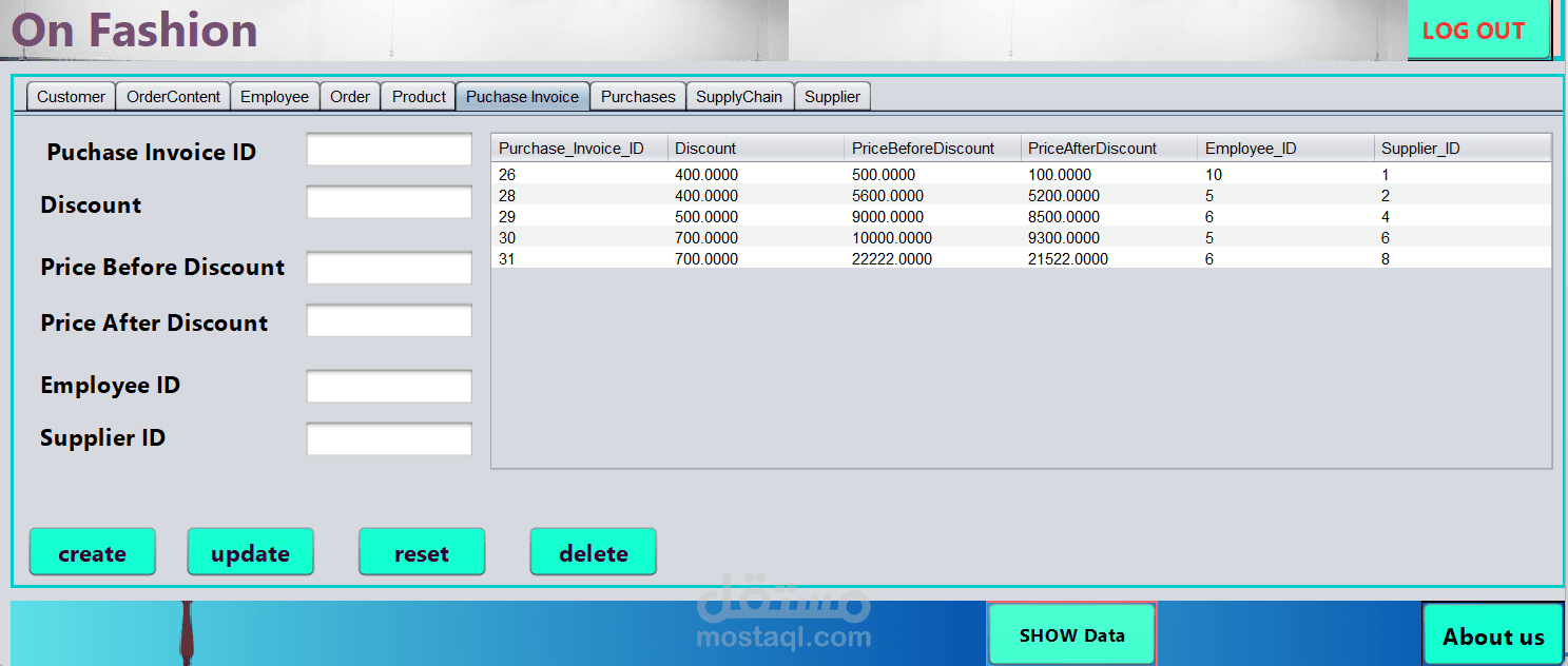 Clothing Store management software | مستقل